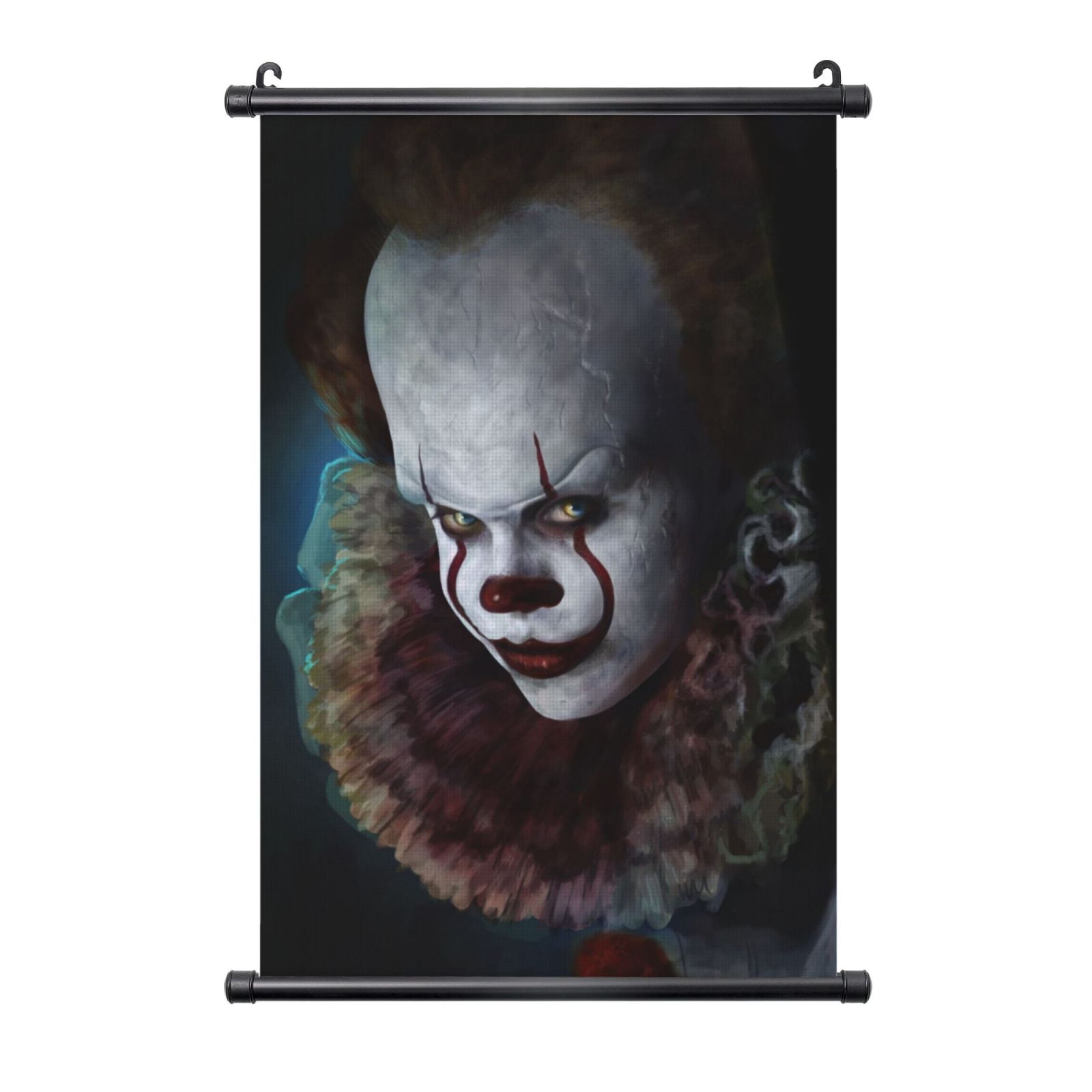 Shaft Hanging Banner Pennywise Poster Wall Canvas Artwork With Black ...