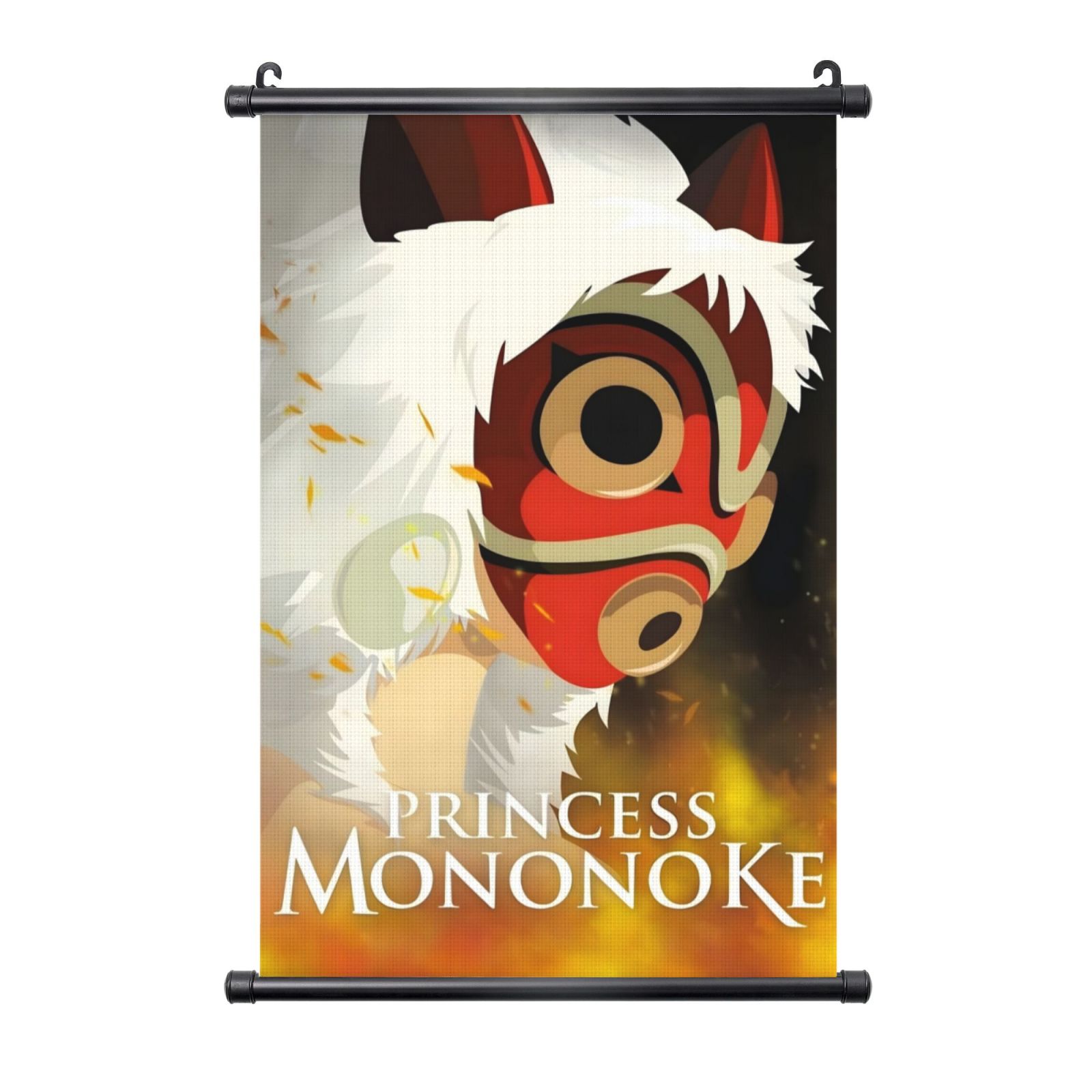 Shaft Hanging Banner Princess Mononoke Poster Wall Canvas Artwork With ...