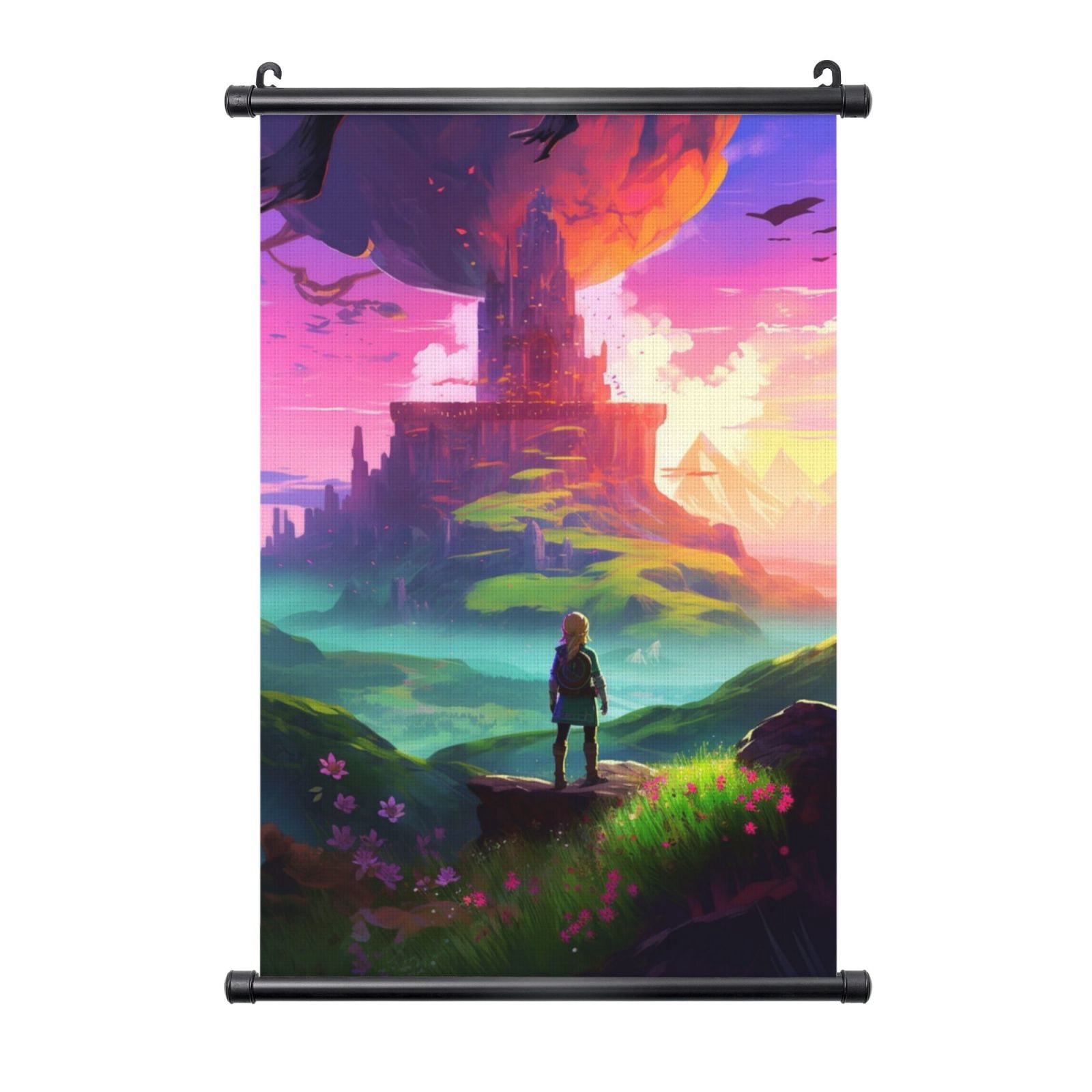 Shaft Hanging Banner The Legend of Zelda Poster Wall Canvas Artwork ...