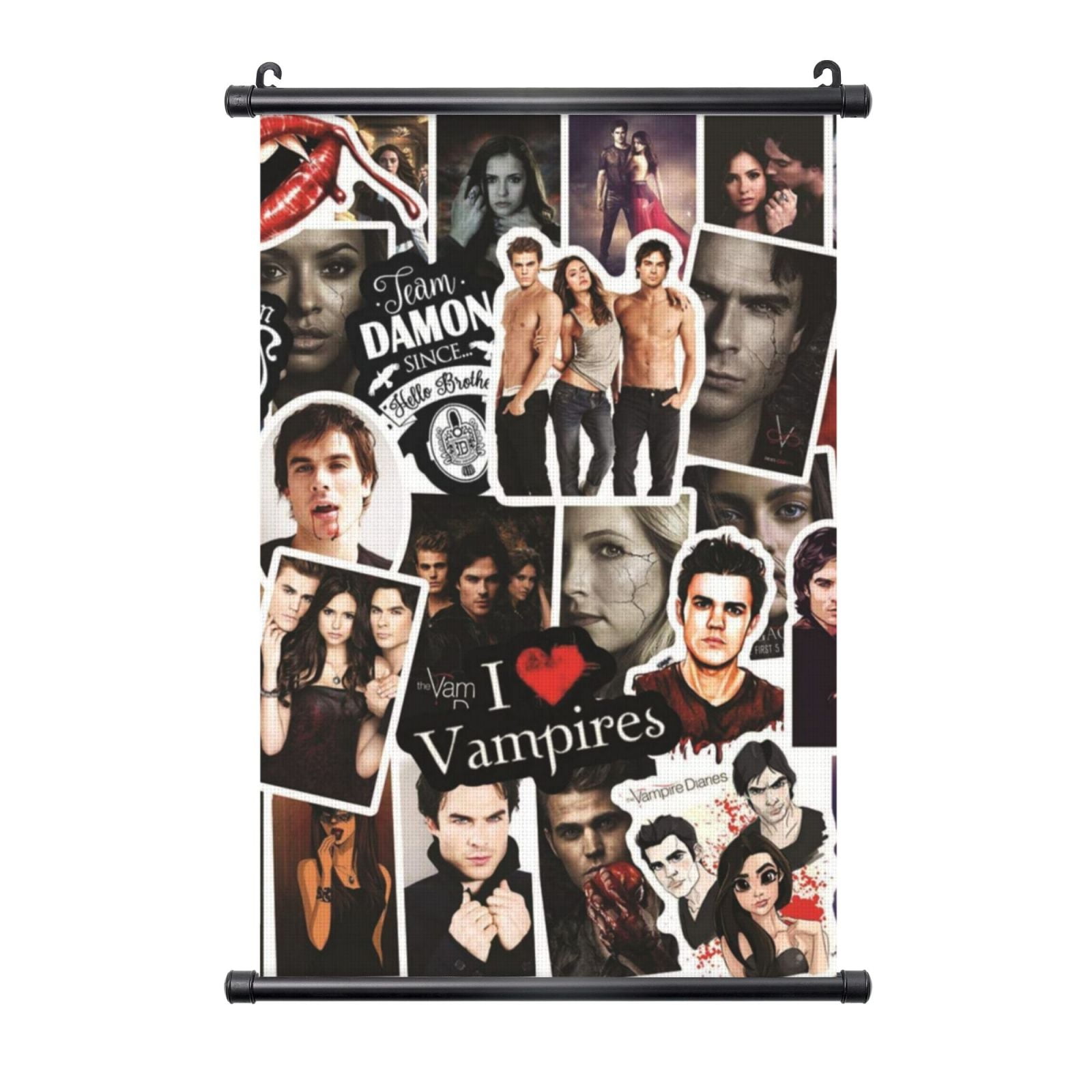 Shaft Hanging Banner The Vampire Diaries Poster Wall Canvas Artwork ...