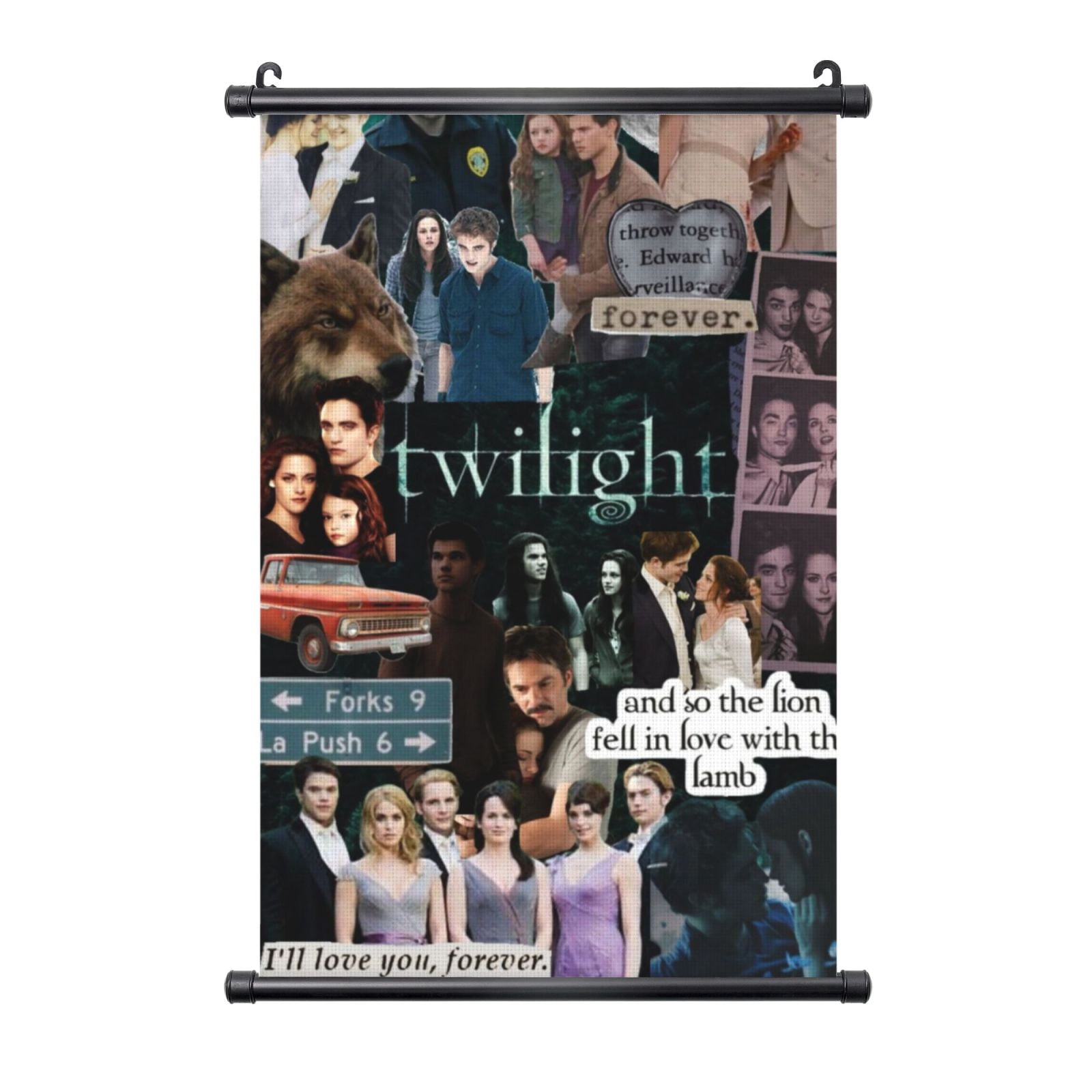 Shaft Hanging Banner Twilight Saga Poster Wall Canvas Artwork With ...