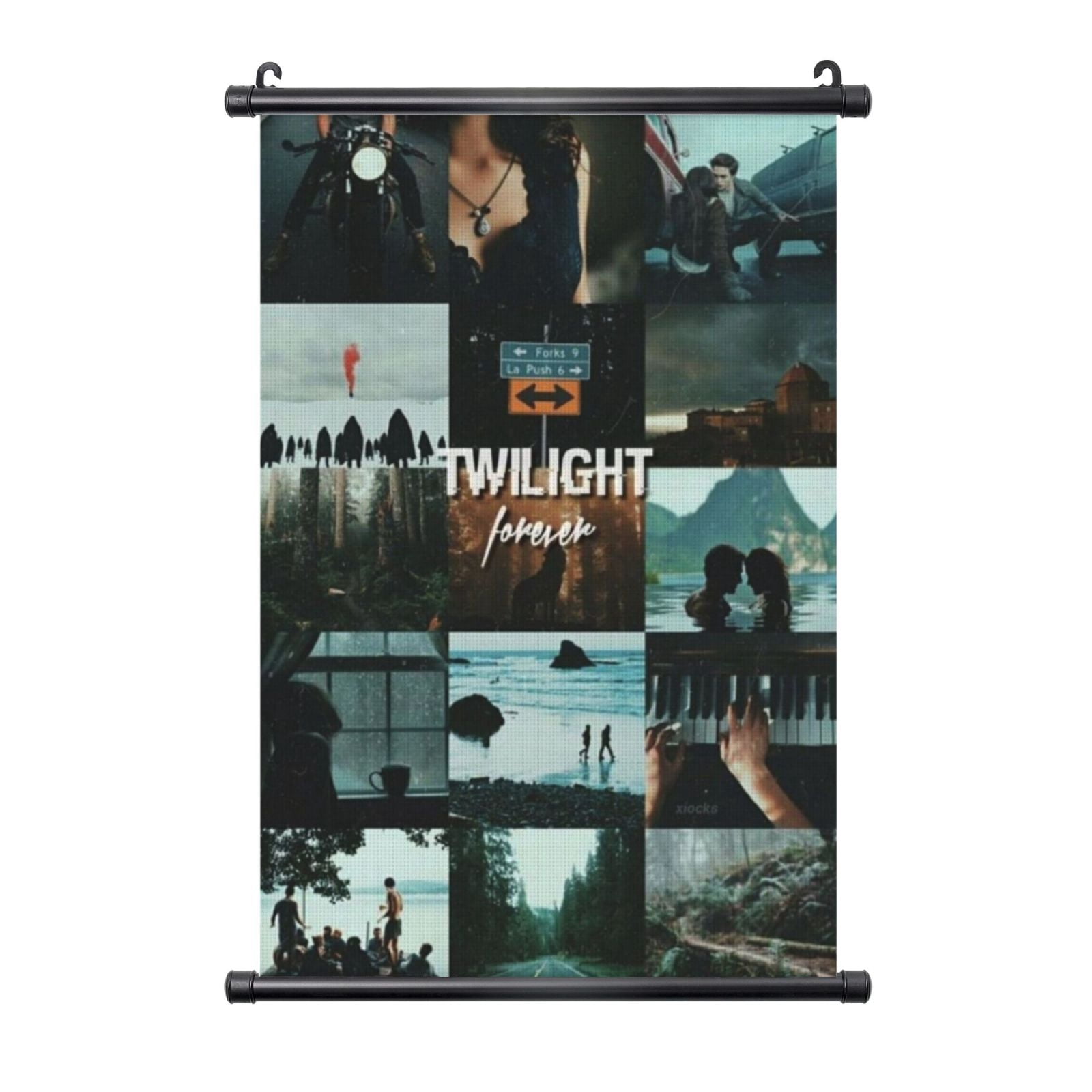 Shaft Hanging Banner Twilight Saga Poster Wall Canvas Artwork With ...