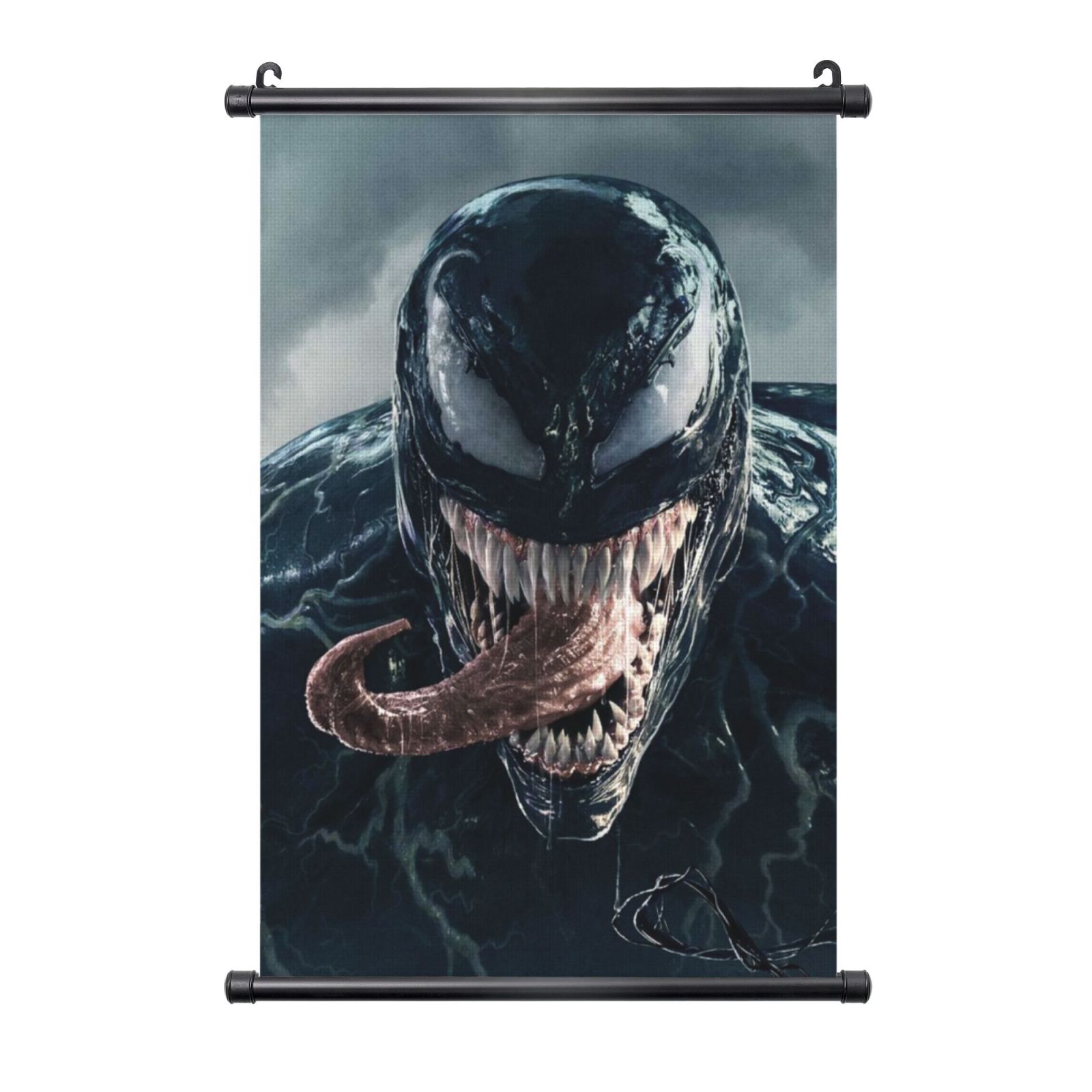 Shaft Hanging Banner Venom Poster Wall Canvas Artwork With Black Frame ...