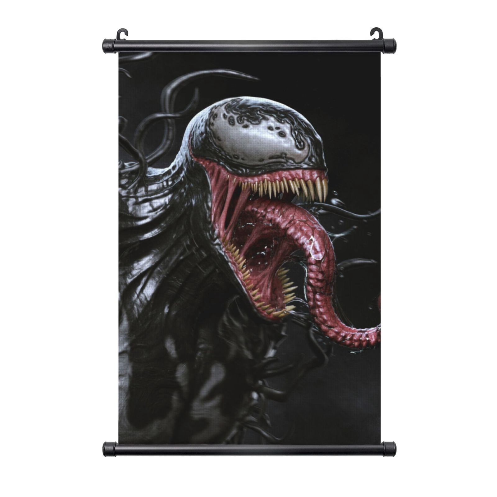 Shaft Hanging Banner Venom Poster Wall Canvas Artwork With Black Frame ...