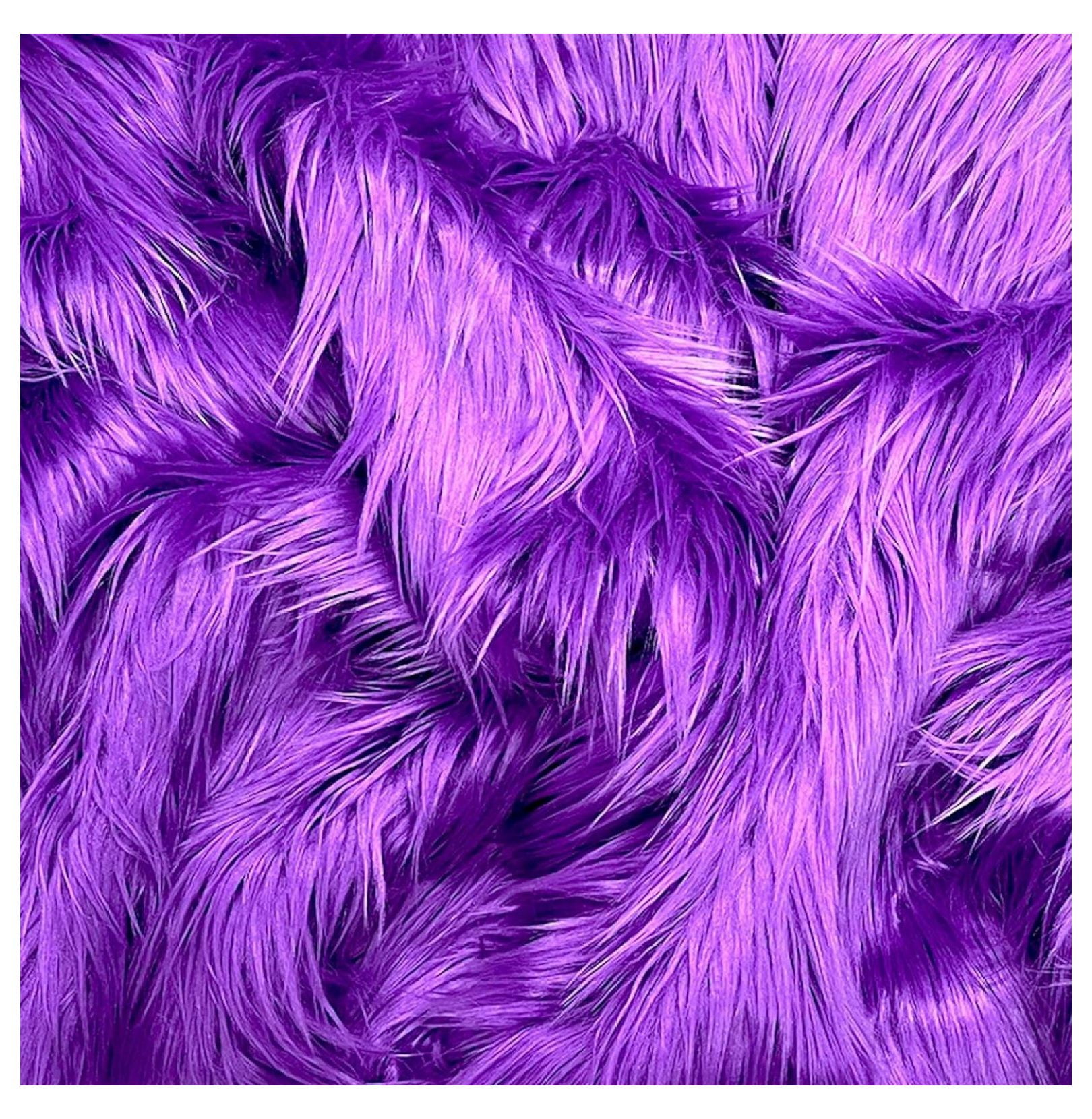 Shaggy Faux Fur Fabric by The Yard – 60” Wide | Fluffy, Soft Fake Fur ...