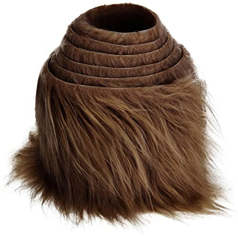 Shaggy Plush Faux Fur Fabric Precut Strips Fluffy Fuzzy Craft Fur for ...