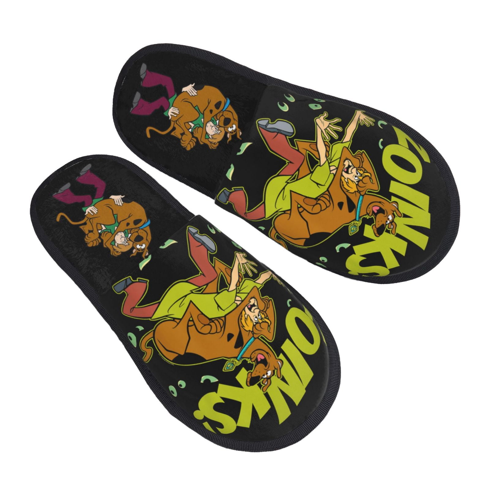 Shaggy Scooby-Doo House Slippers Slip-On Indoor Memory Foam House Shoes ...