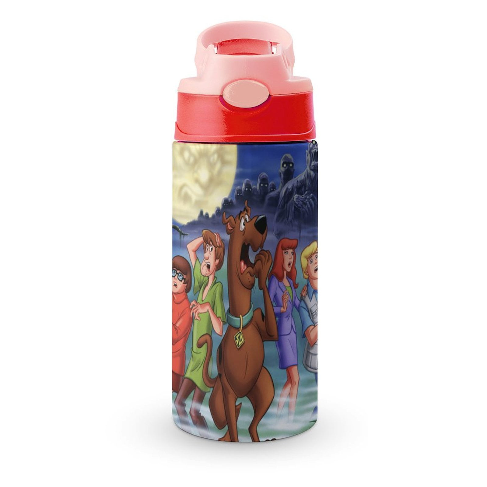 Shaggy Scooby Doo Insulated Stainless Steel Water Bottle with Straw ...