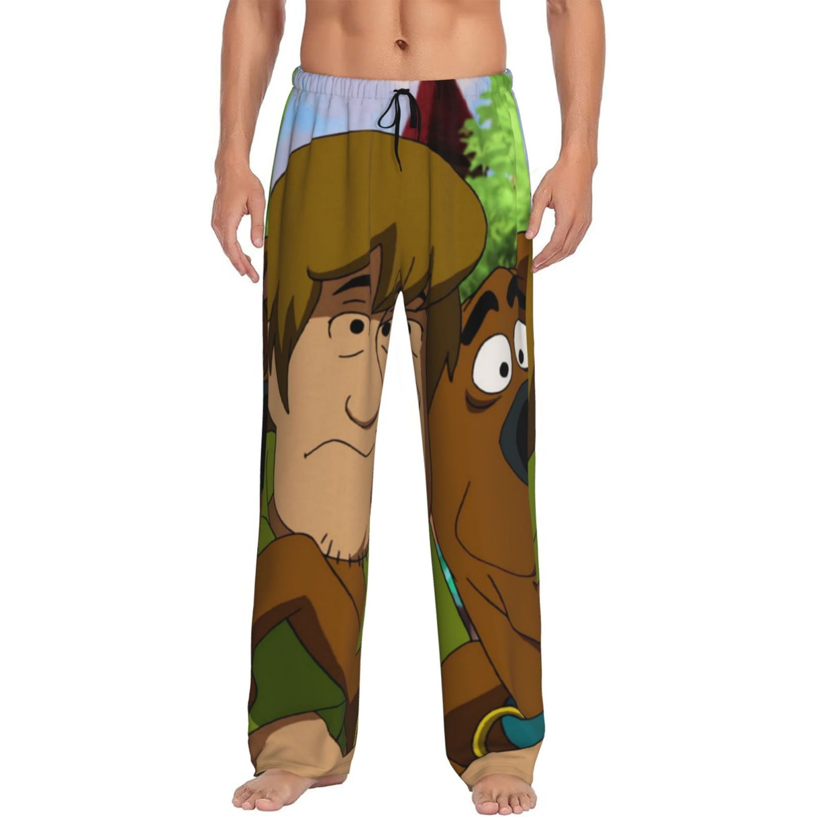 Shaggy Scooby Doo Men's Pajama Pants With Pockets Fashion Cozy Daily ...