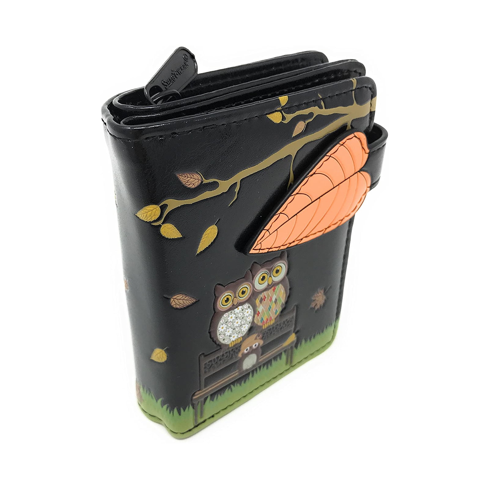 Shagwear Black Park Bench Small Wallet - Walmart.com