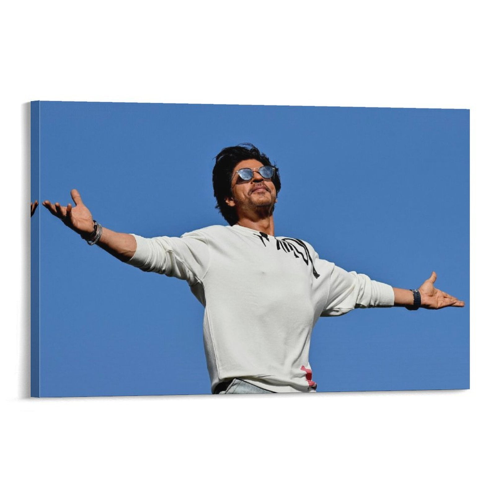 Shah Rukh Khan Famous Actor India Poster Gifts Canvas Painting Poster ...