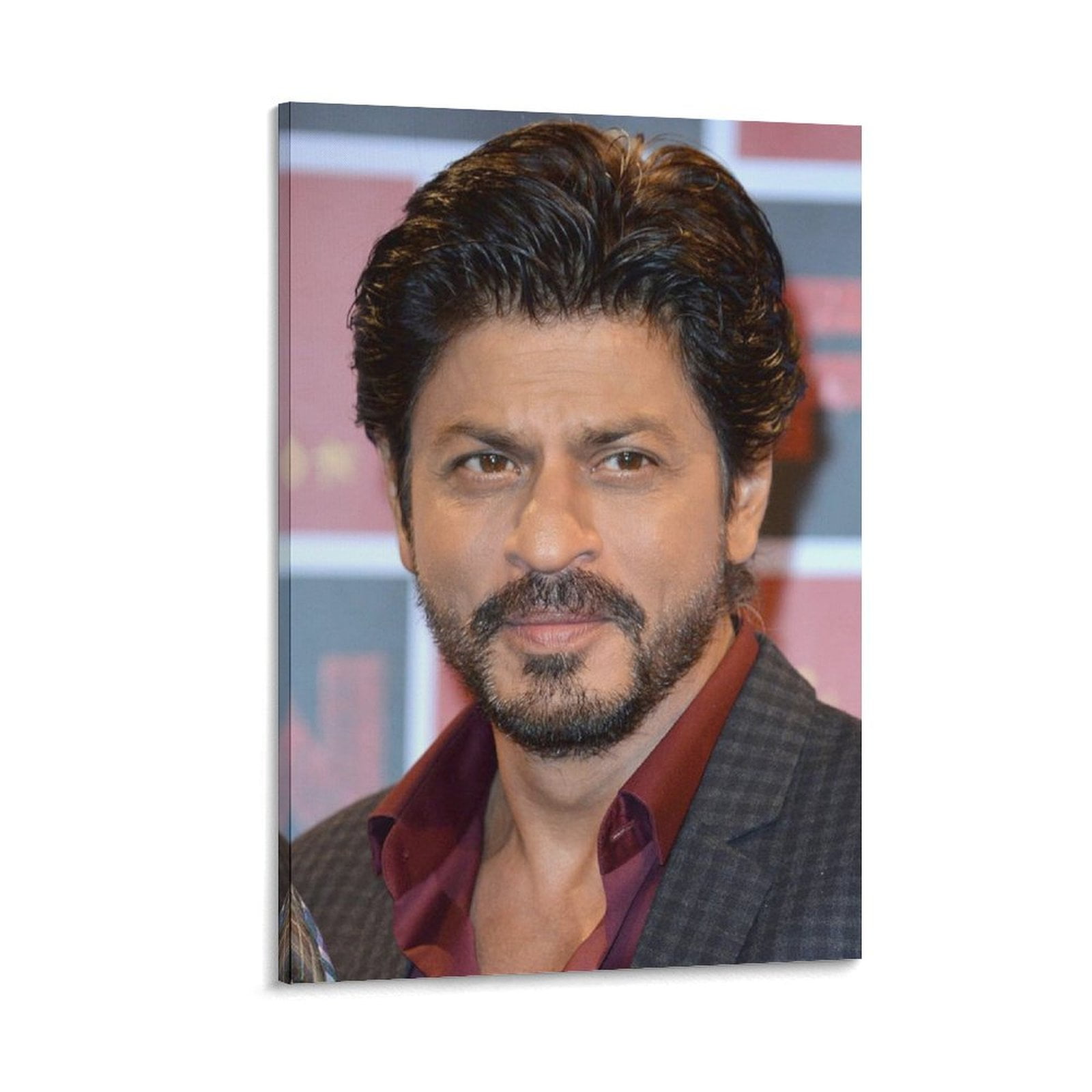 Shah Rukh Khan Famous Poster Actor Posters Wall Art Painting Canvas ...