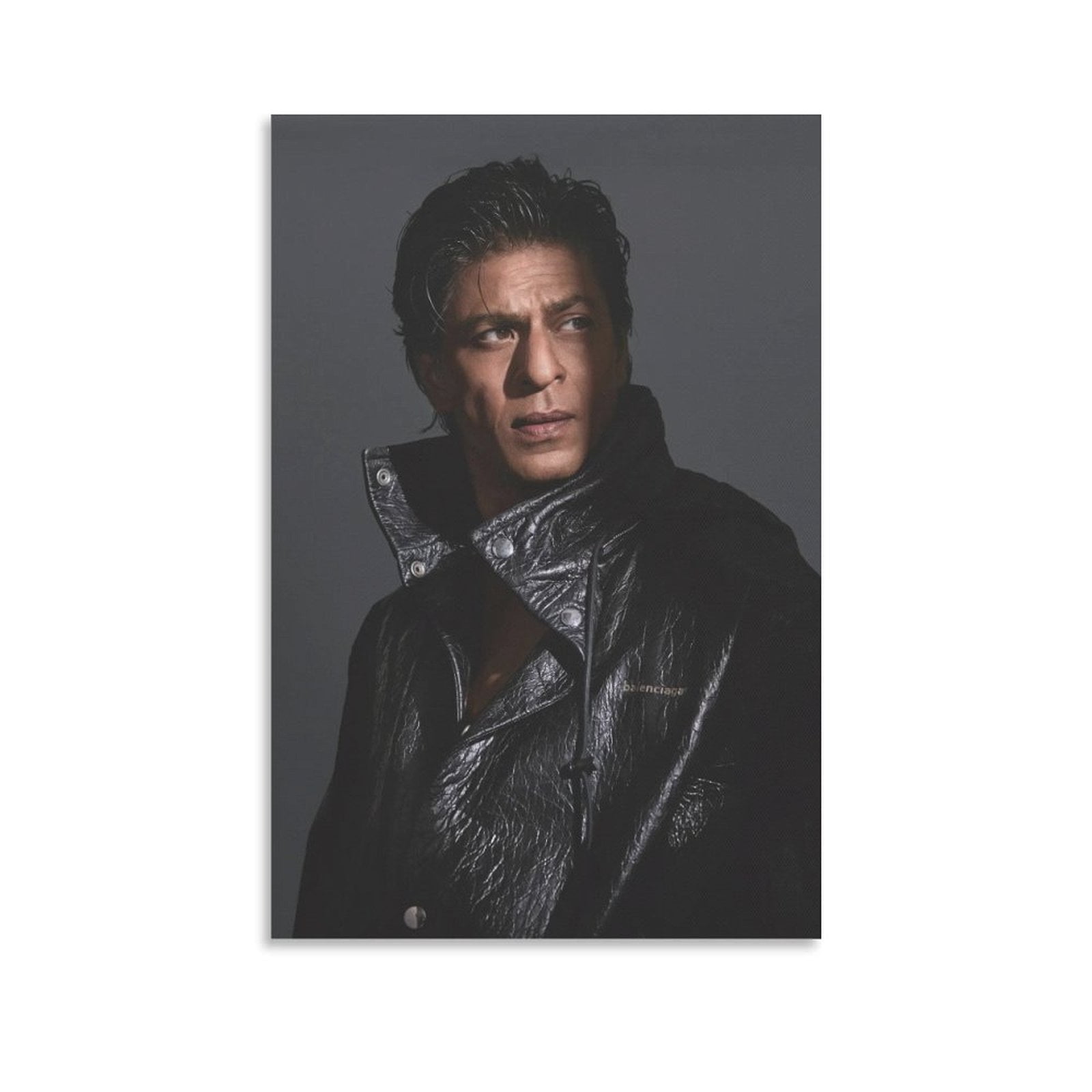 Shah Rukh Khan India Famous Actor Poster Young Wall Art Poster Gifts ...