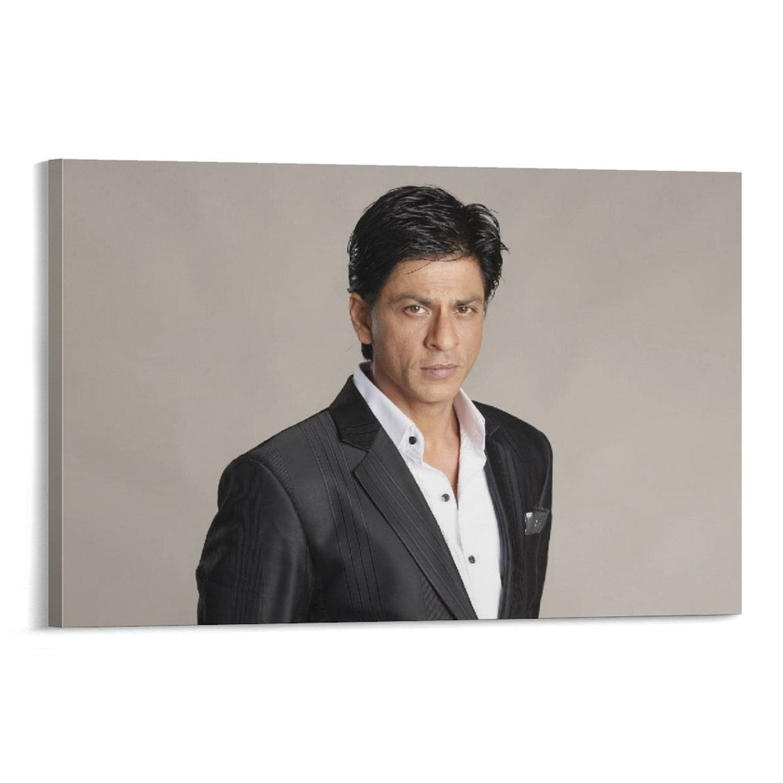Shahrukh Khan Famous Actor Poster India Canvas Wall Art Poster ...