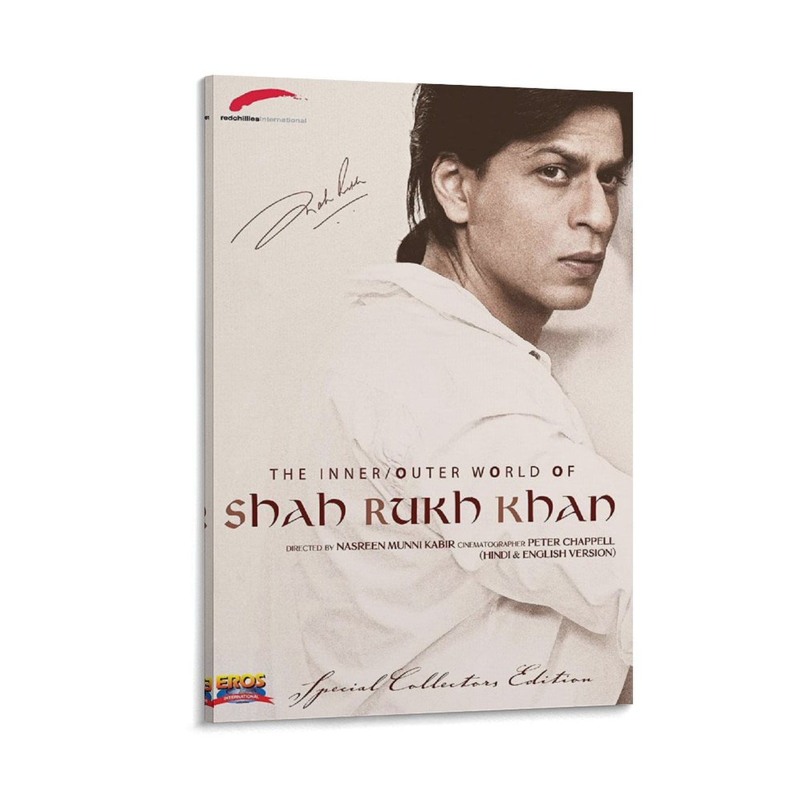 Shahrukh Khan Famous Poster Actor Picture Print Canvas Poster Wall ...