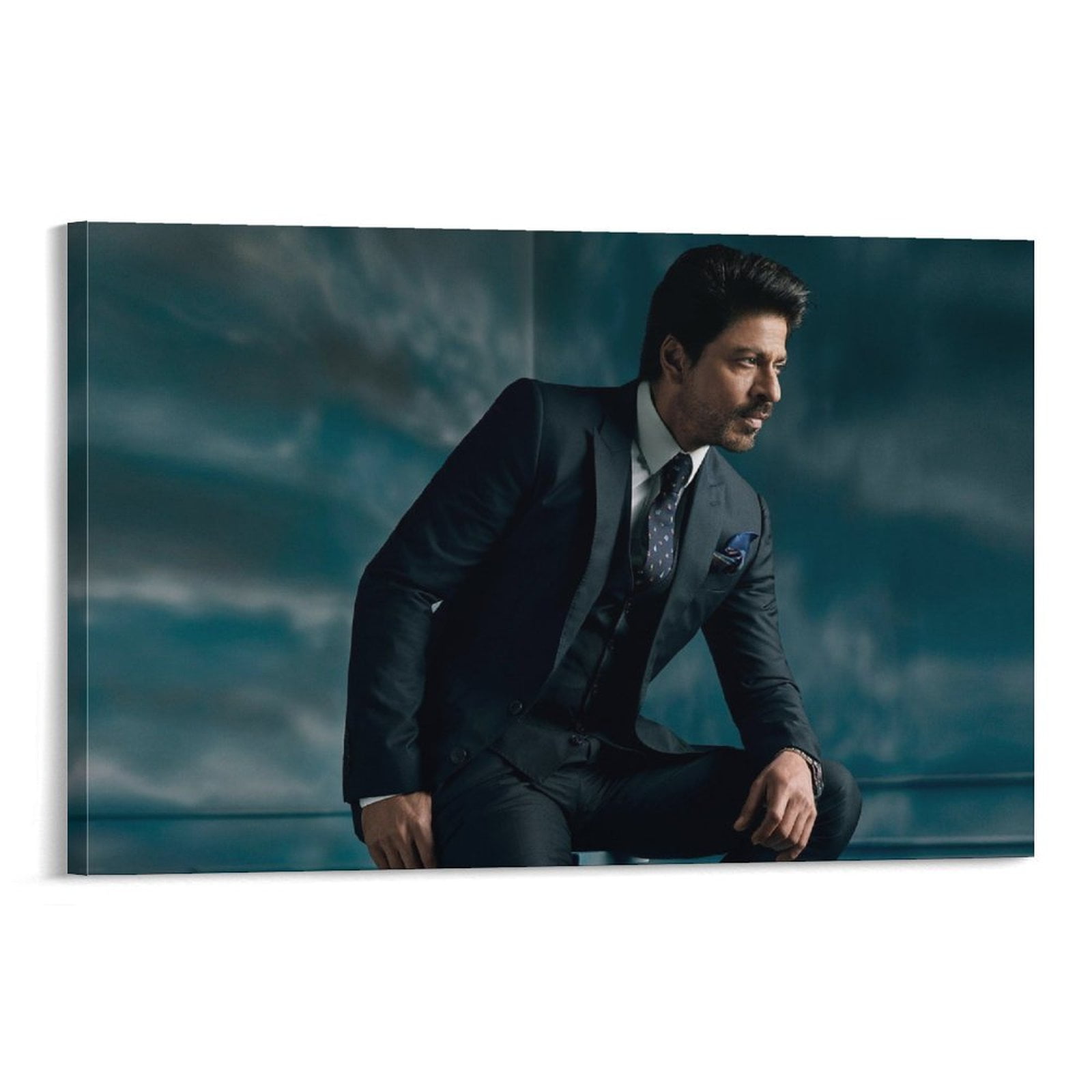 Shahrukh Khan Poster Actor India Picture Print Canvas Poster Wall Paint ...