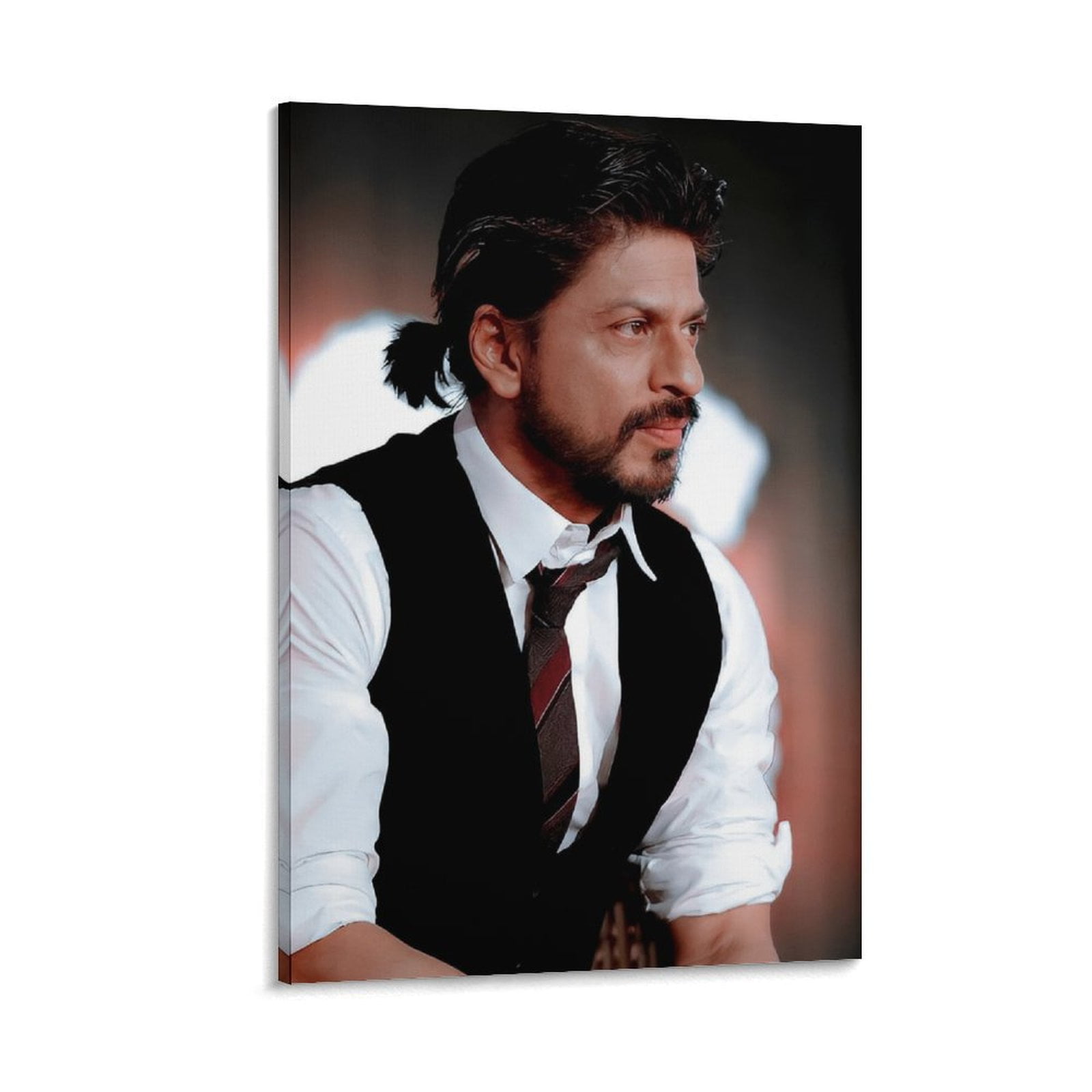 Shahrukh Khan Poster Famous Actor Posters Art Print Wall Photo Paint ...