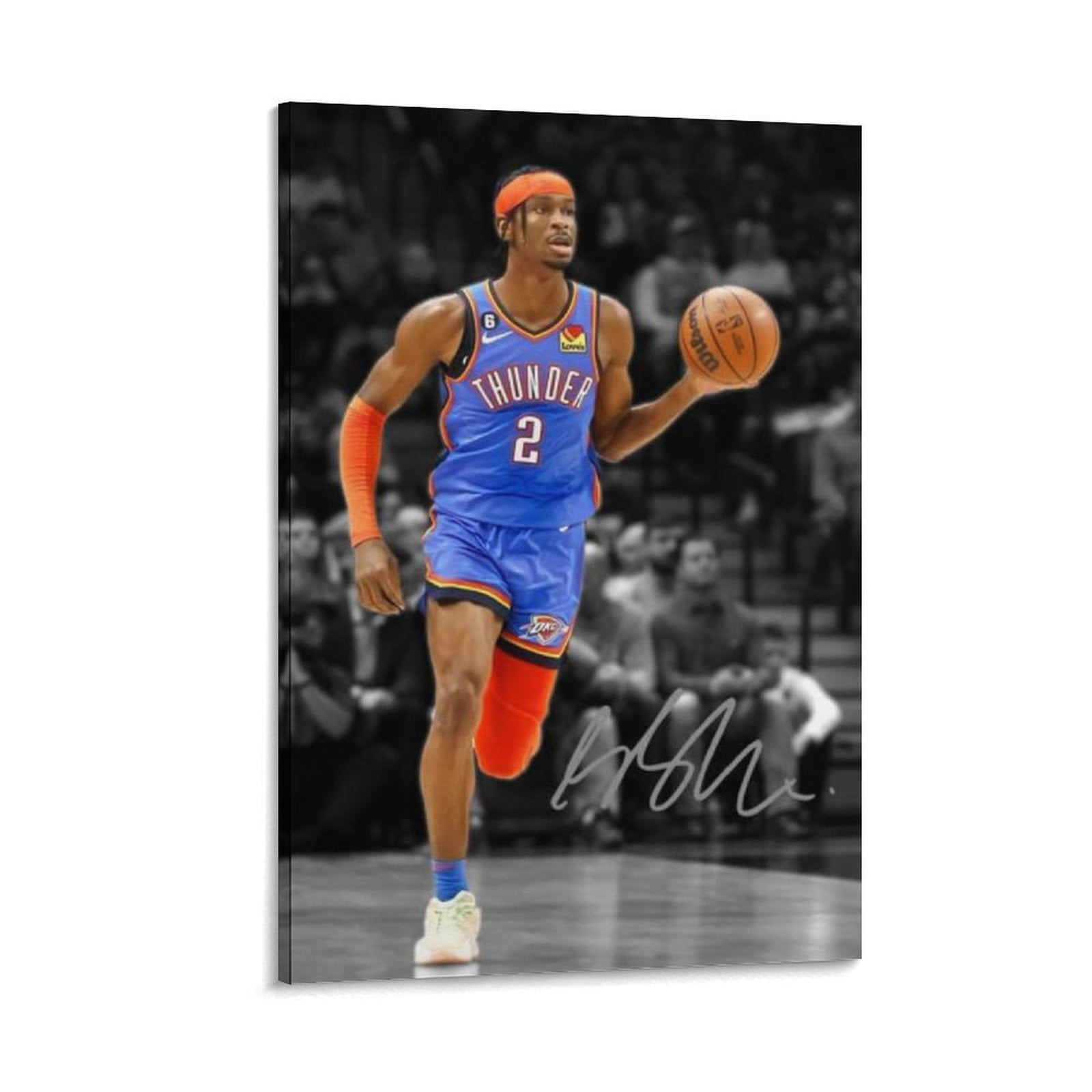 Shai Gilgeous Alexander Canvas Poster Picture Print Canvas Poster Wall ...