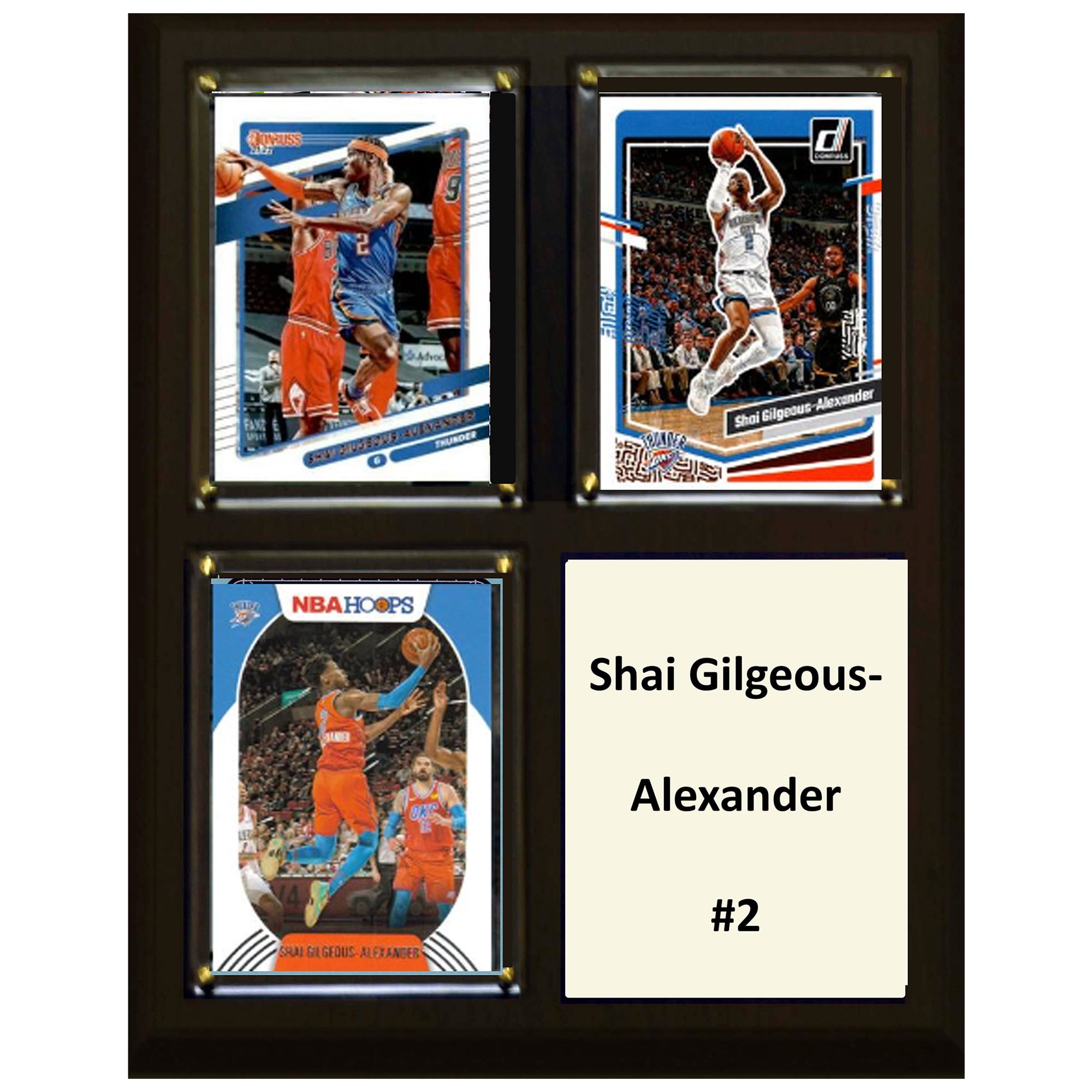 Shai Gilgeous-Alexander Oklahoma City Thunder 2024 8'' x 10'' Plaque ...