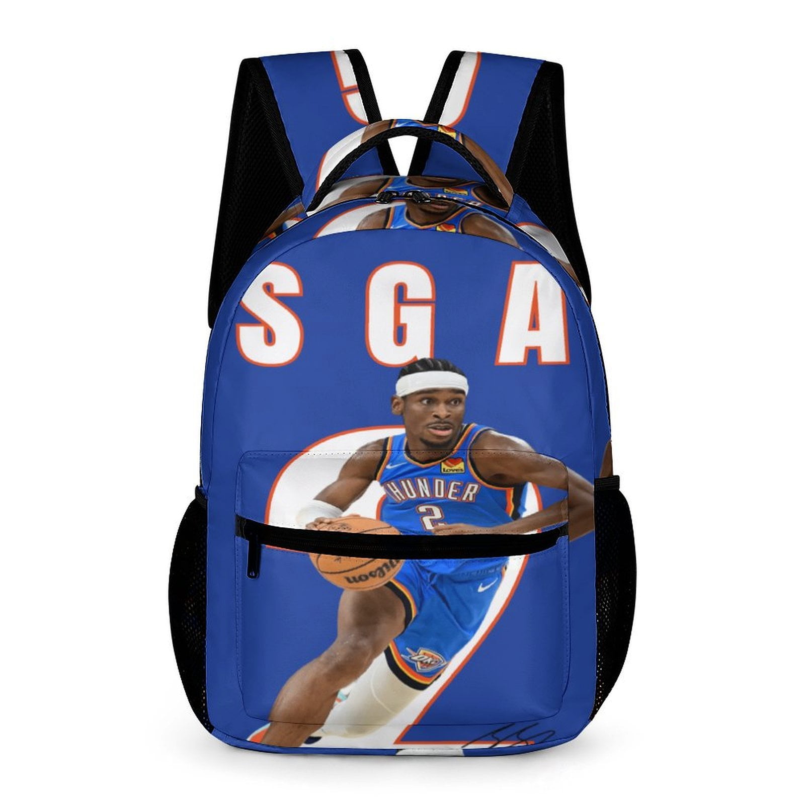 Shai Gilgeous-Alexander SGA 4 School Backpack Travel Bag Men and Women ...