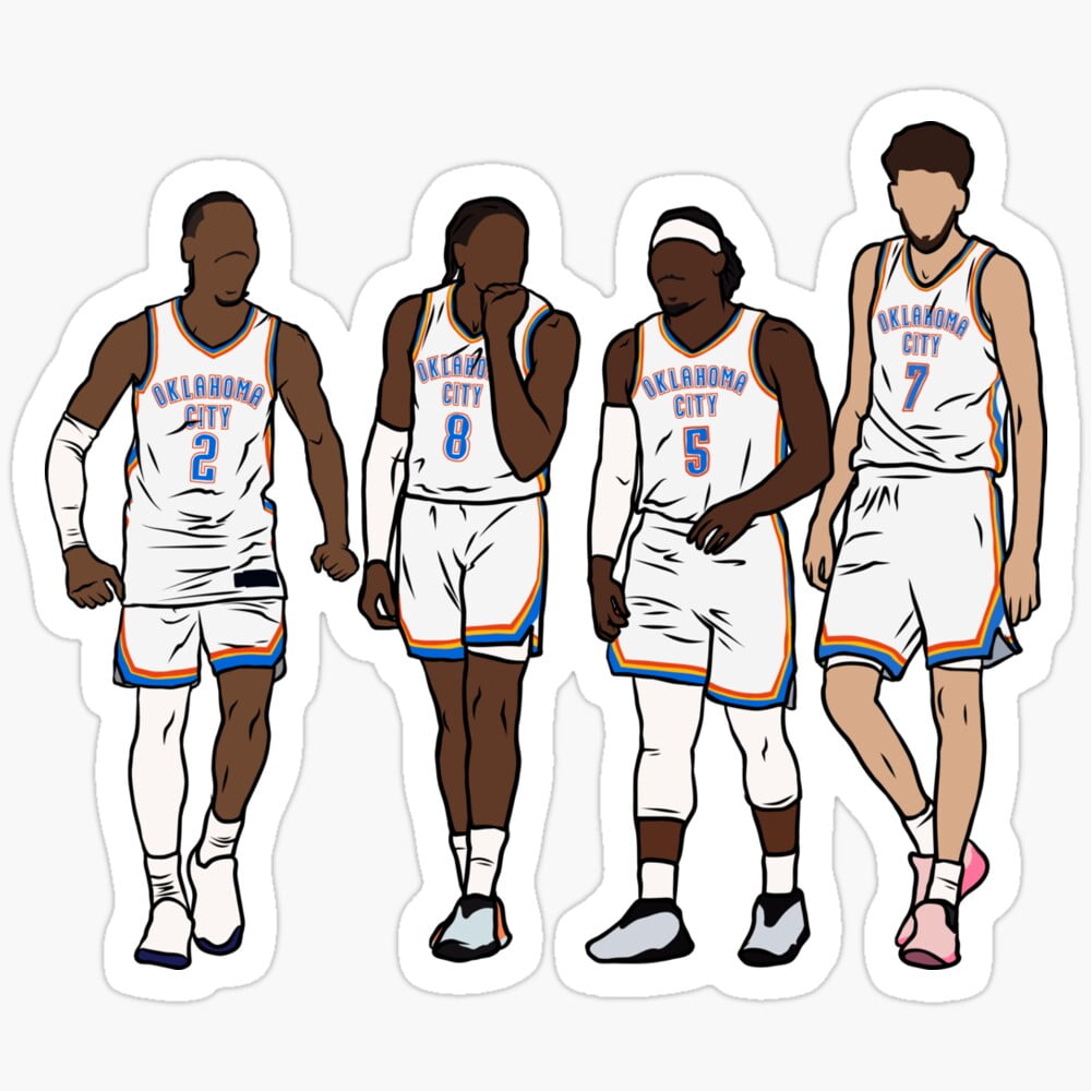Shai, J-Dub, Lu Dort & Chet Sticker Phone Decal Water Bottle Stickers ...