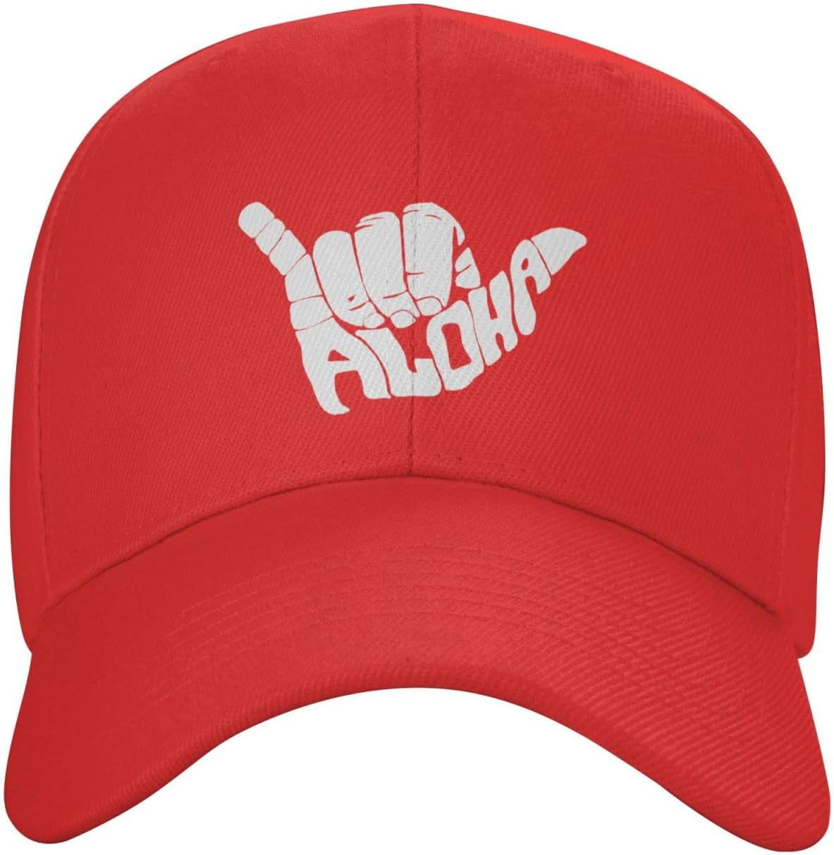 Shaka Aloha Hawaii Hat Curved Brim Baseball Cap Adjustable Golf Style ...