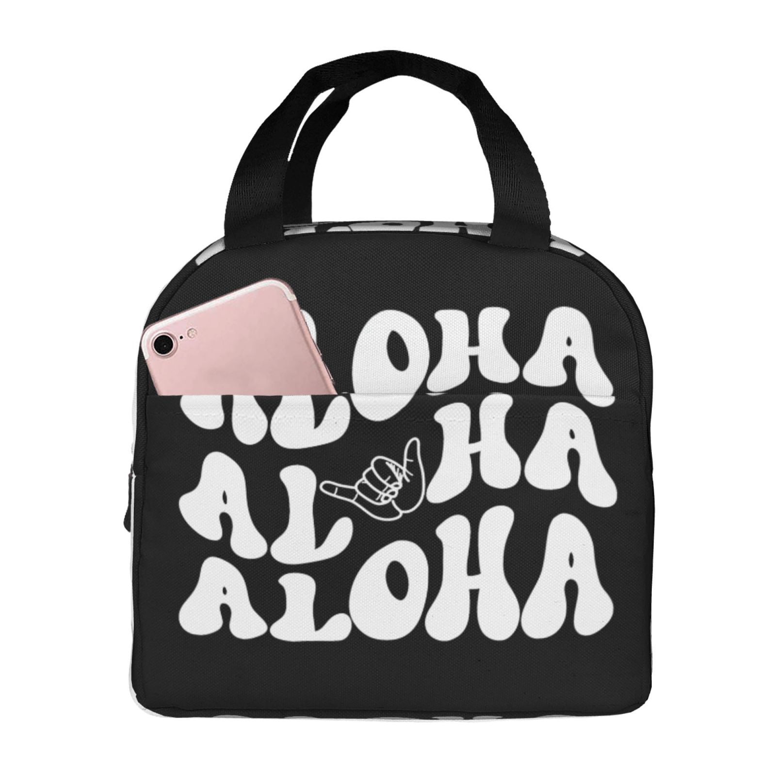 Shaka Aloha Hawaii Lunch Bag Lunch Box For Women Men Reusable Insulated Lunch Tote Bag Sack Food ...