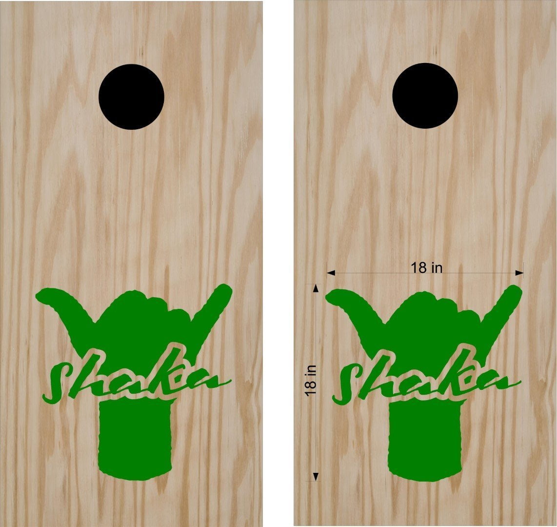 Shaka Ocean Cornhole Decal Sticker Ocean Bean Bag Toss Game - Walmart.com