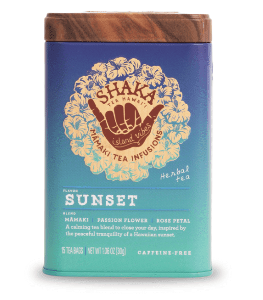 Shaka Tea Hawaii Sunset 15 Tea Bags - Walmart.com