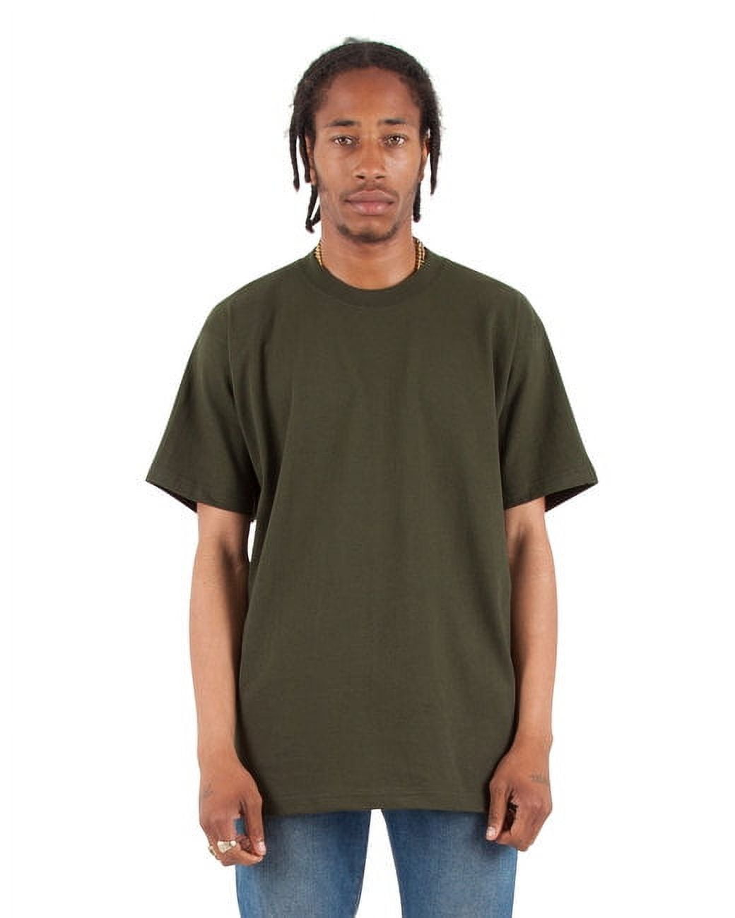 Shaka Wear Adult 7.5 oz., Max Heavyweight T-Shirt M HUNTER GREEN ...