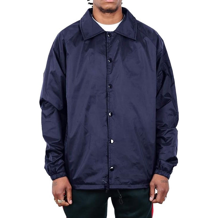 Shaka Wear Men’s Coach Jacket Classic Windbreaker, Water Resistant ...