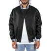 Augusta Sportswear Men's Satin Baseball Jacket/Striped Trim - 3610 ...