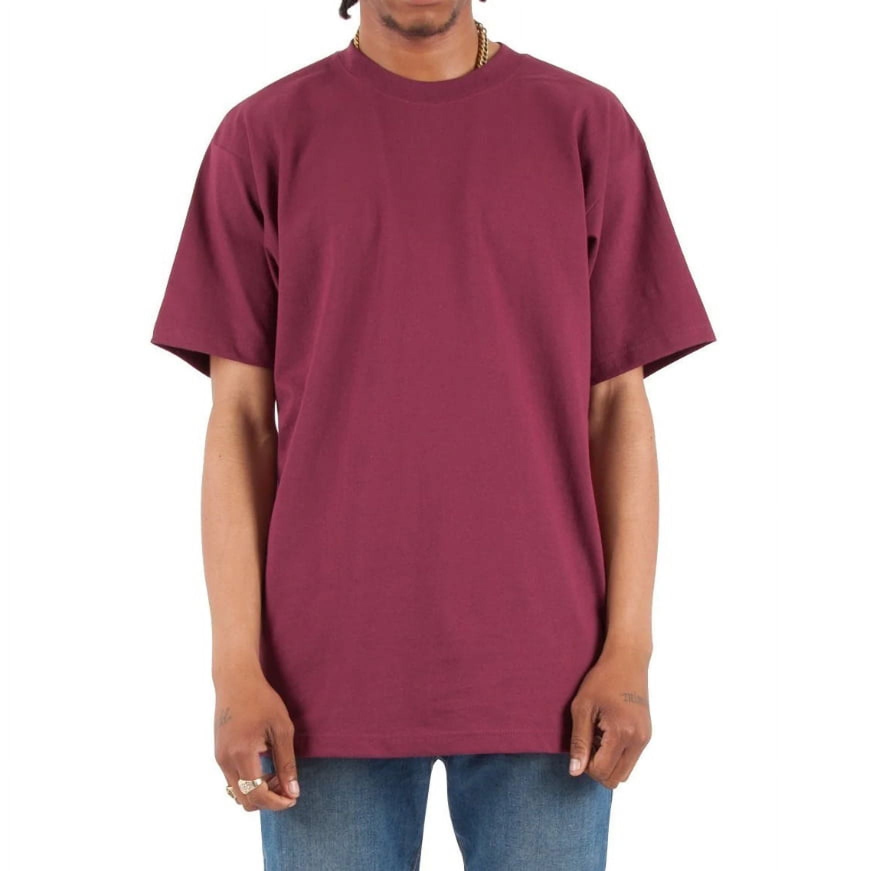 Shaka Wear Mens Max Heavy Weight Cotton Short Sleeve T-Shirt S~7XL ...