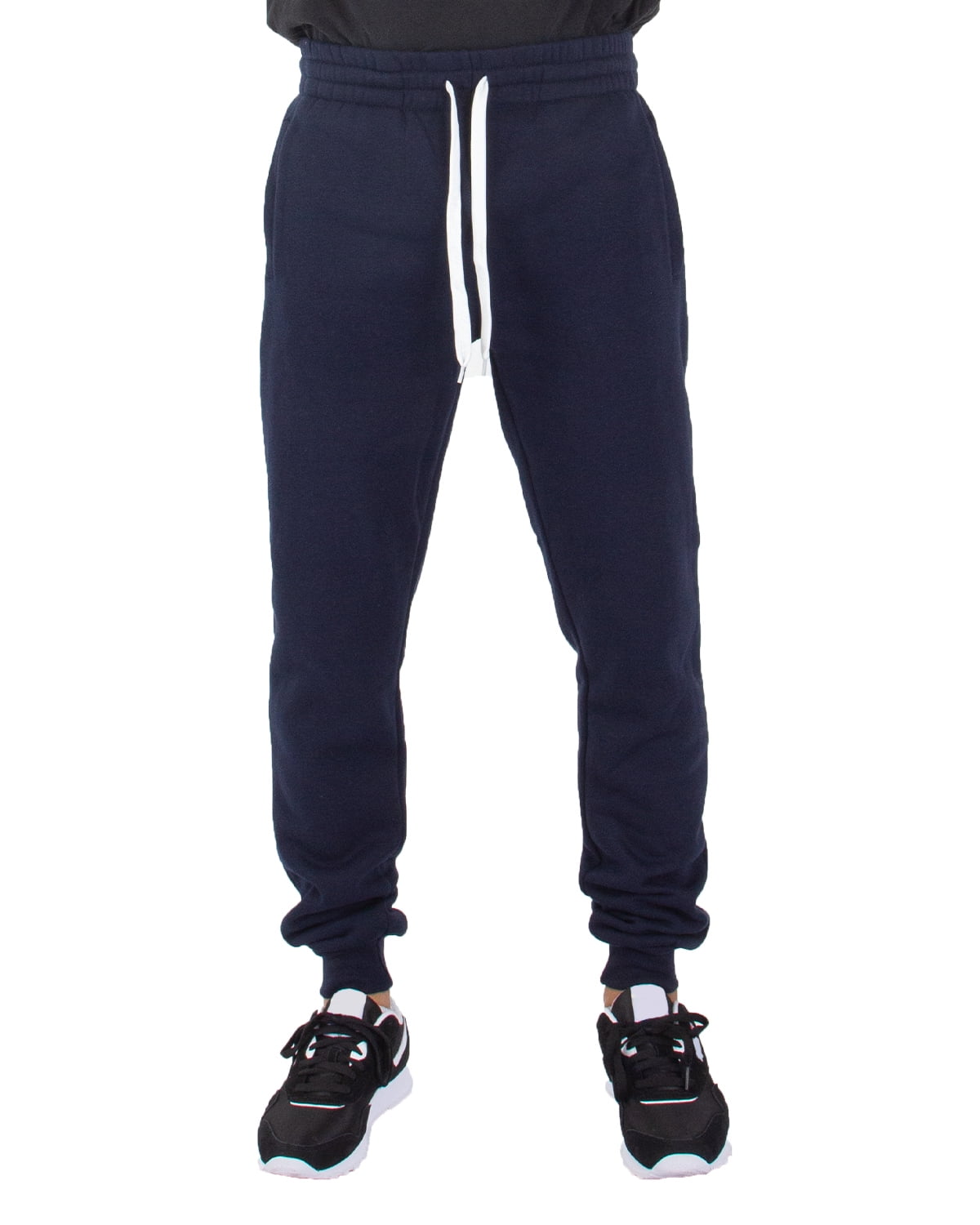 Shaka Wear Mens Slim Fit Medium Heavy Cotton Fleece Joggers Full Length ...
