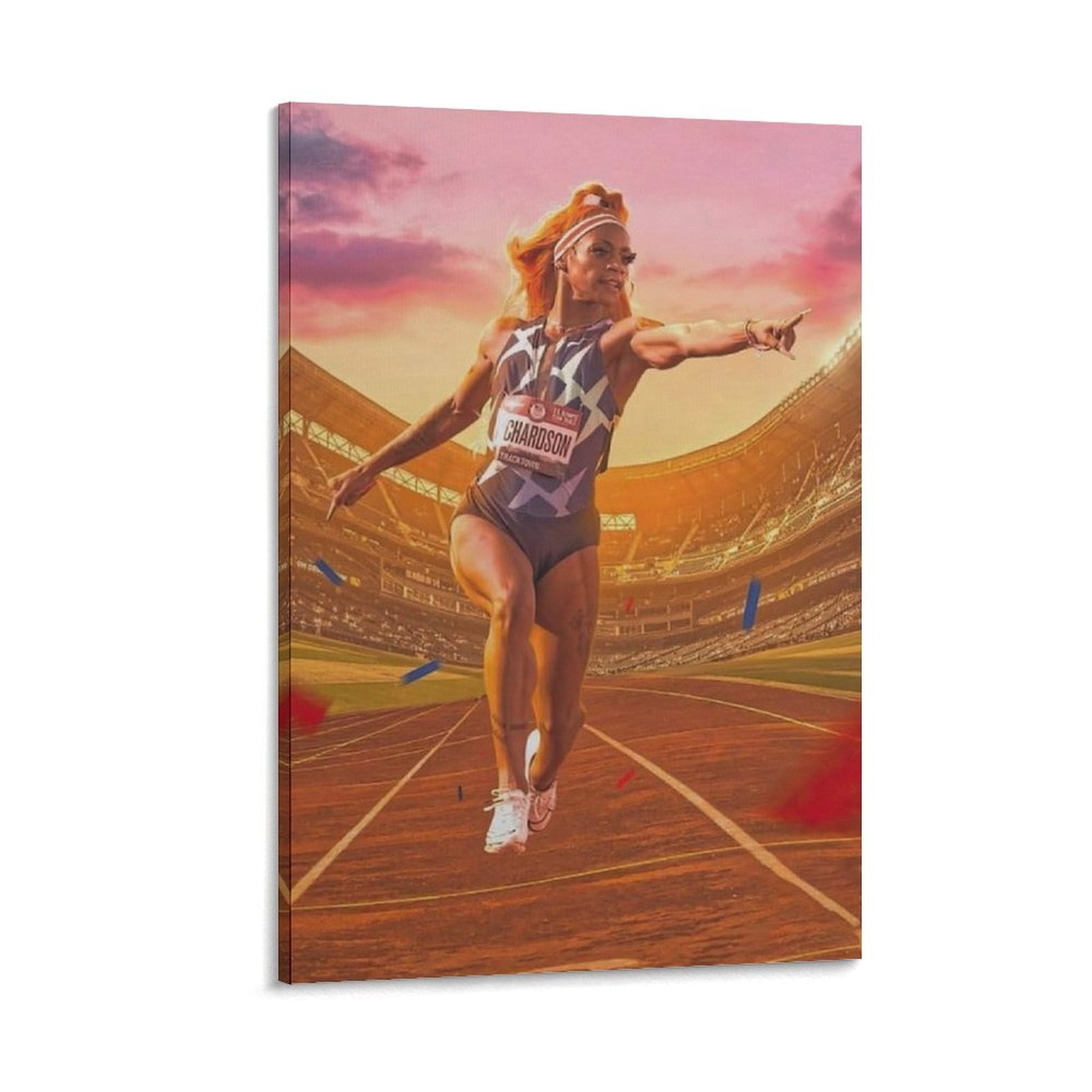 Shakari Richardson Canvas Poster Picture Print Wall Art Poster Painting ...