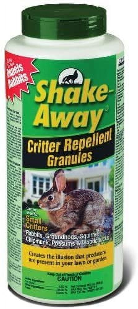 Shake-Away Natural Outdoor Small Critter Repellent Powder, Rodent ...