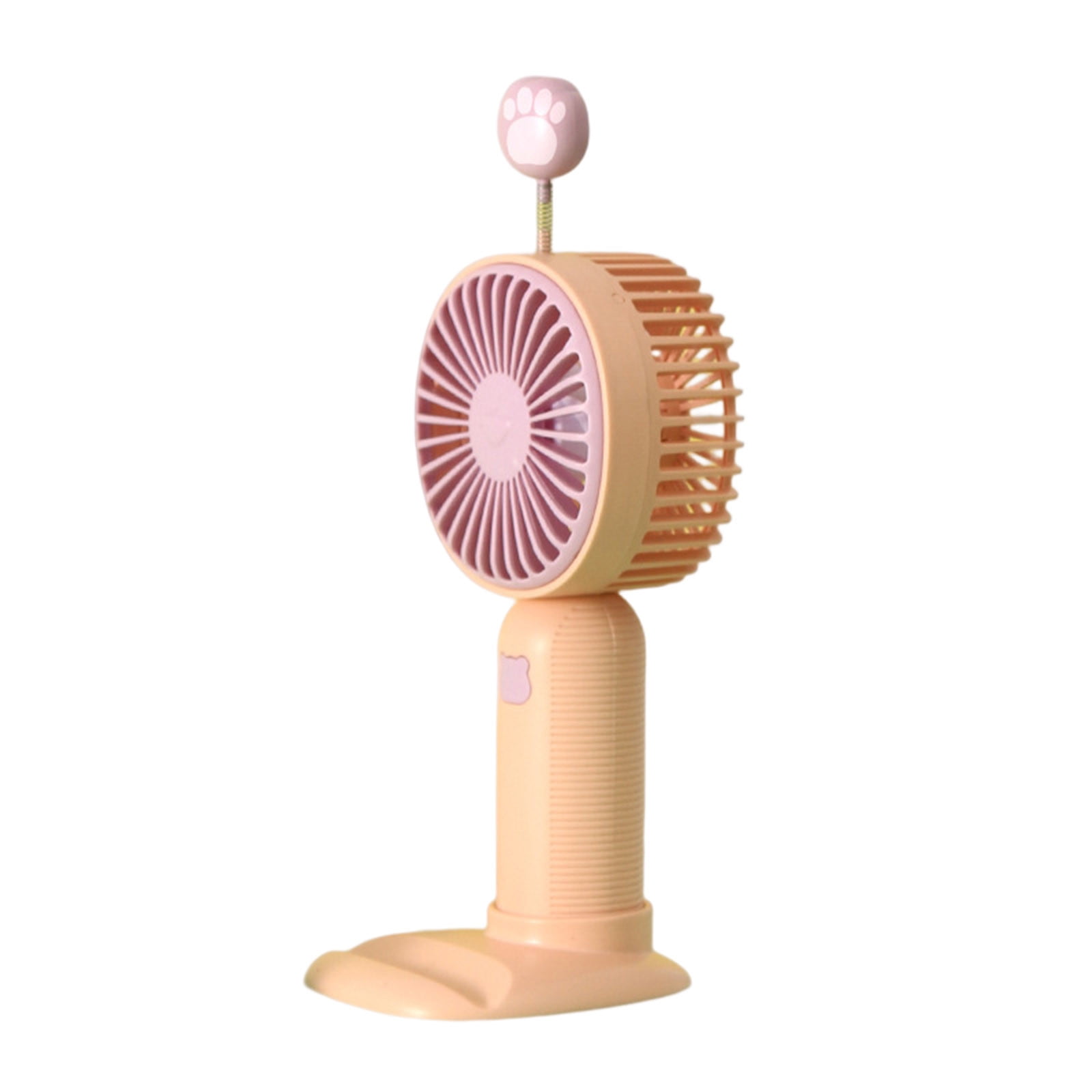 Shake Cartoon Mini Fan Charging Belt Base Bracket Students And Children ...