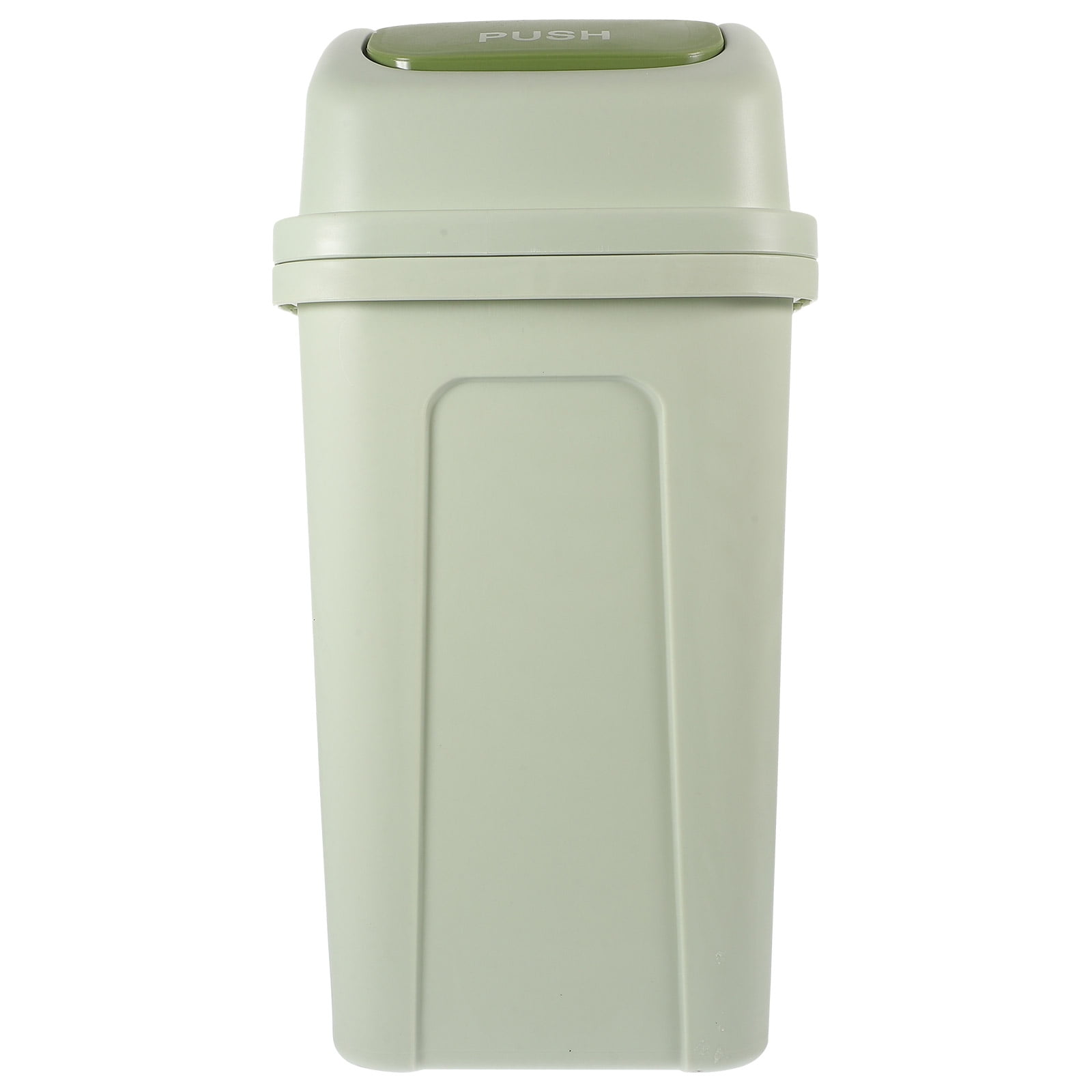 Shake Lid Trash Can Garbage Refills Slim Laundry Hamper Bin Office ...