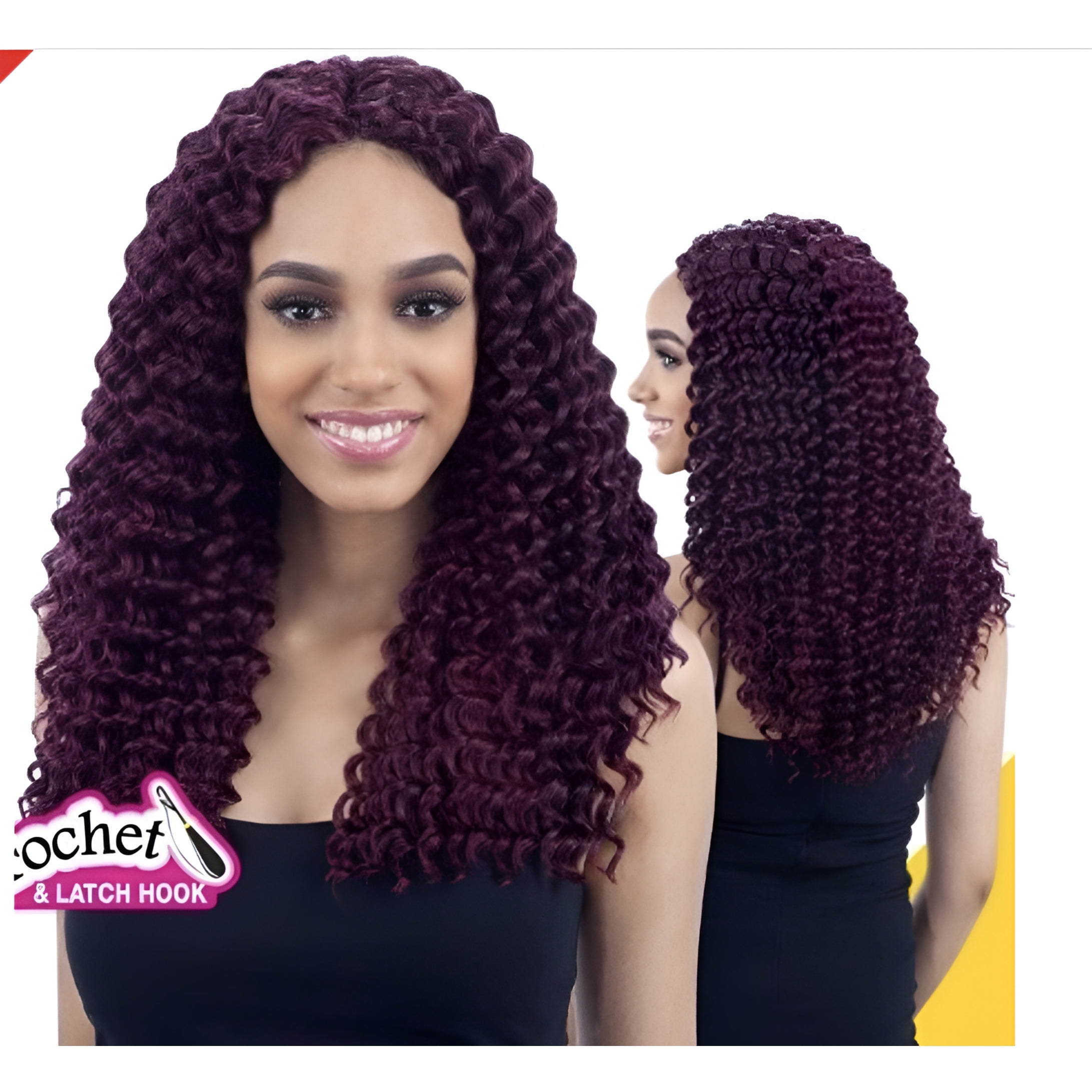 Shake-n-go Freetress Crochet Braid Deep Twist 22" - Walmart.com