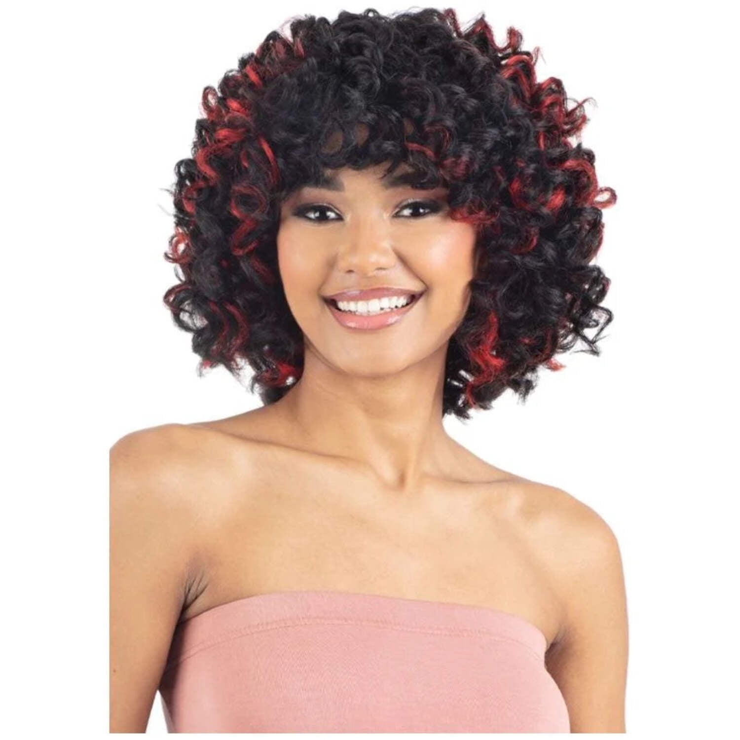 Shake 'N Go Natural Me Wig - Deep Curl - Walmart.com