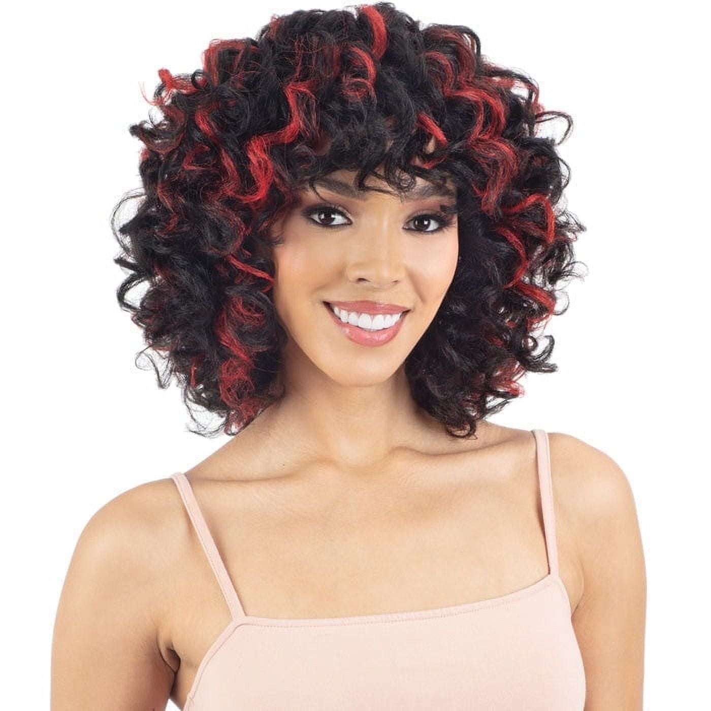 Shake N Go Natural Me Synthetic Full Wig - LOOSE DEEP - Walmart.com