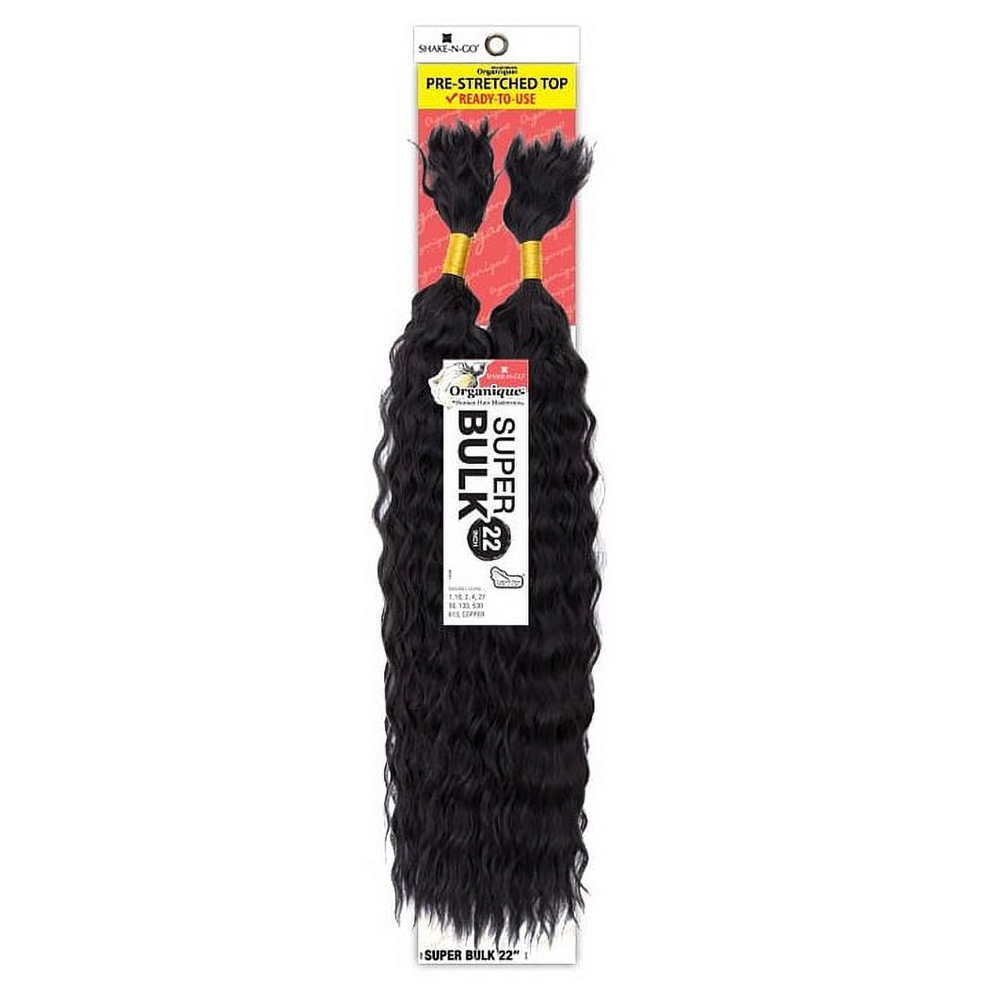 Shake-N-Go Organique Human Hair Mastermix Braids - Super Bulk 22 ...