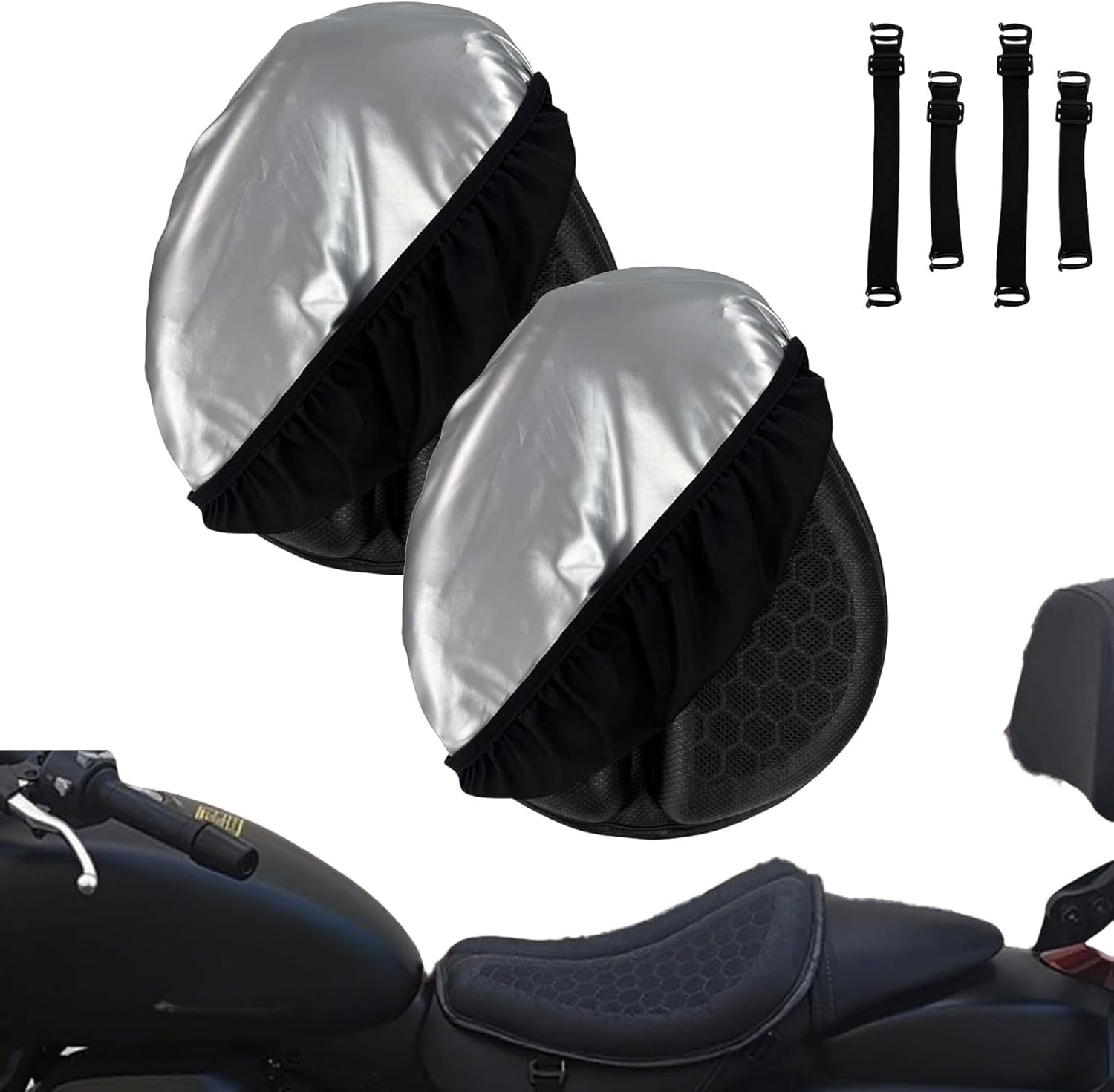 Shake Rider Cushion,Motorcycle Gel Seat Pad,Motorcycle Seat Cushion,3D ...