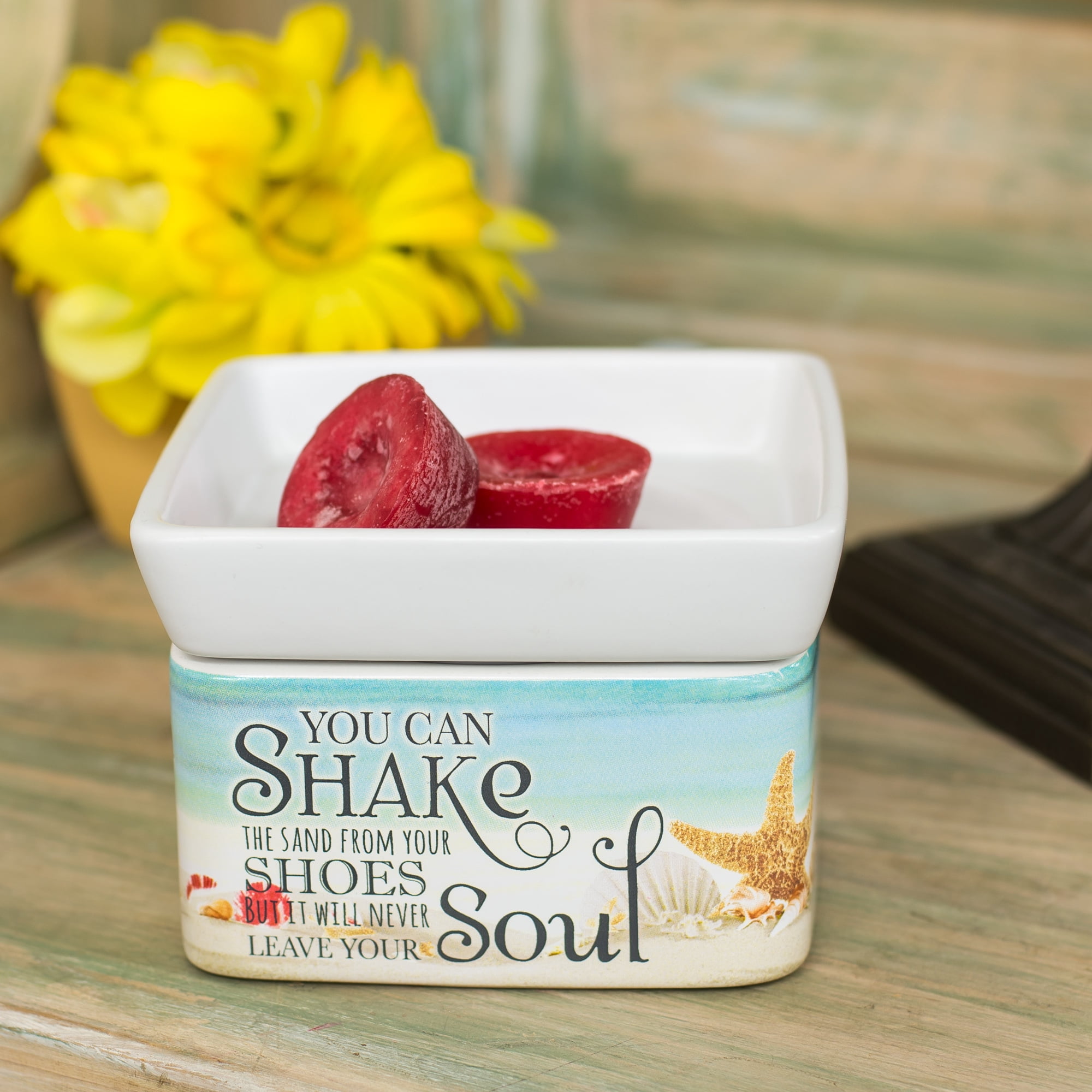 Shake Sand from Shoes Beach and Ocean Stoneware Electric 2-In-1 Jar ...