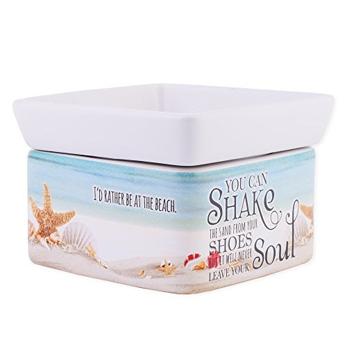 Shake Sand from Shoes Beach and Ocean Stoneware Electric 2-in-1 Jar ...