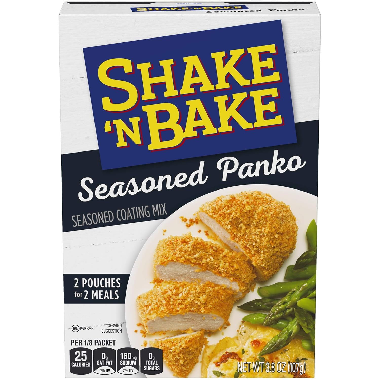 Shake 'n Bake Seasoned Panko Seasoned Coating Mix (3.8 oz Box) - Walmart.com