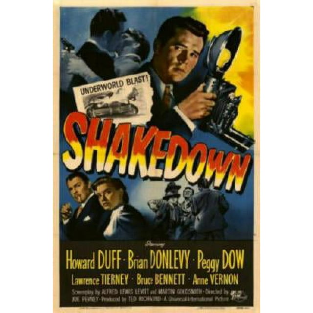 Shakedown Movie poster Metal Print 12x16 Large Print on Metal 12x16 ...