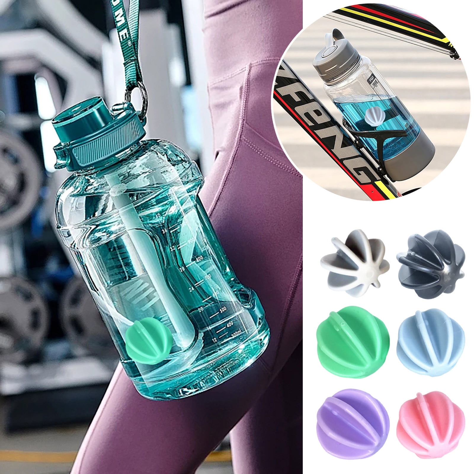 Shaker Balls 6 Pcs Protein Shaker Ball Plastic Ball Replacement Shaker ...