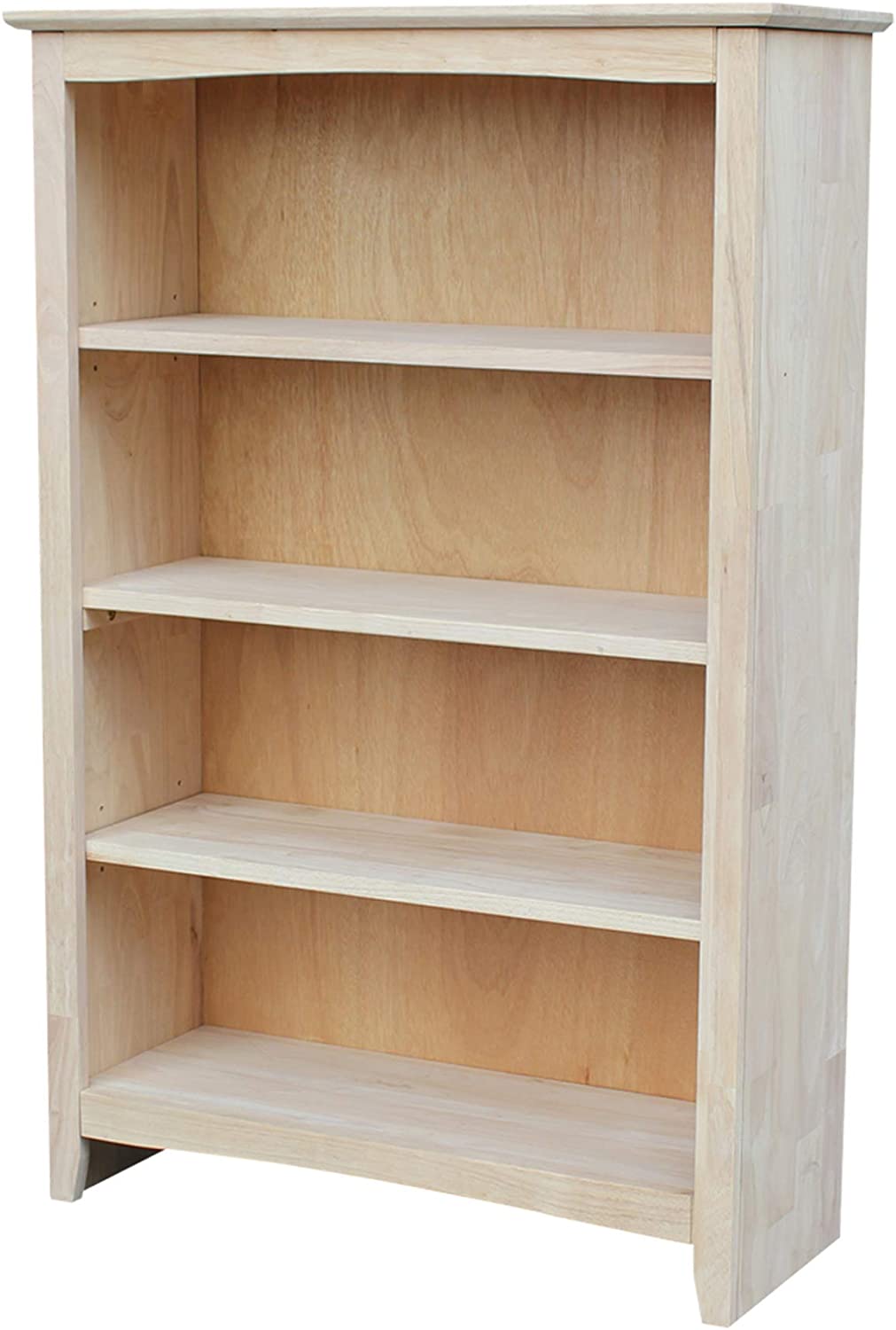 Shaker Bookcase, 48-Inch, Unfinished - Walmart.com
