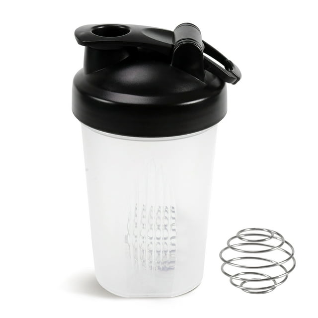Mountlaser 400ml Gym Shake Cup, BPA Free, Leak Proof, Ideal for Workout ...